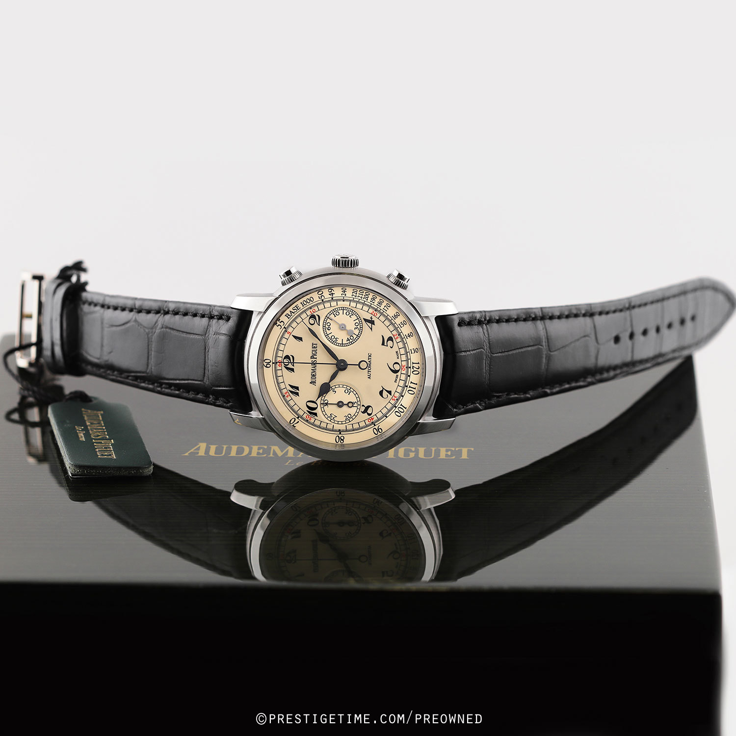 Pre-owned Audemars Piguet Jules Audemars Automatic Chronograph 26100bc ...