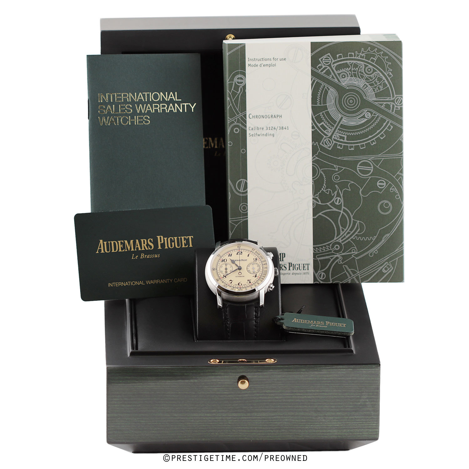 Pre-owned Audemars Piguet Jules Audemars Automatic Chronograph 26100bc ...