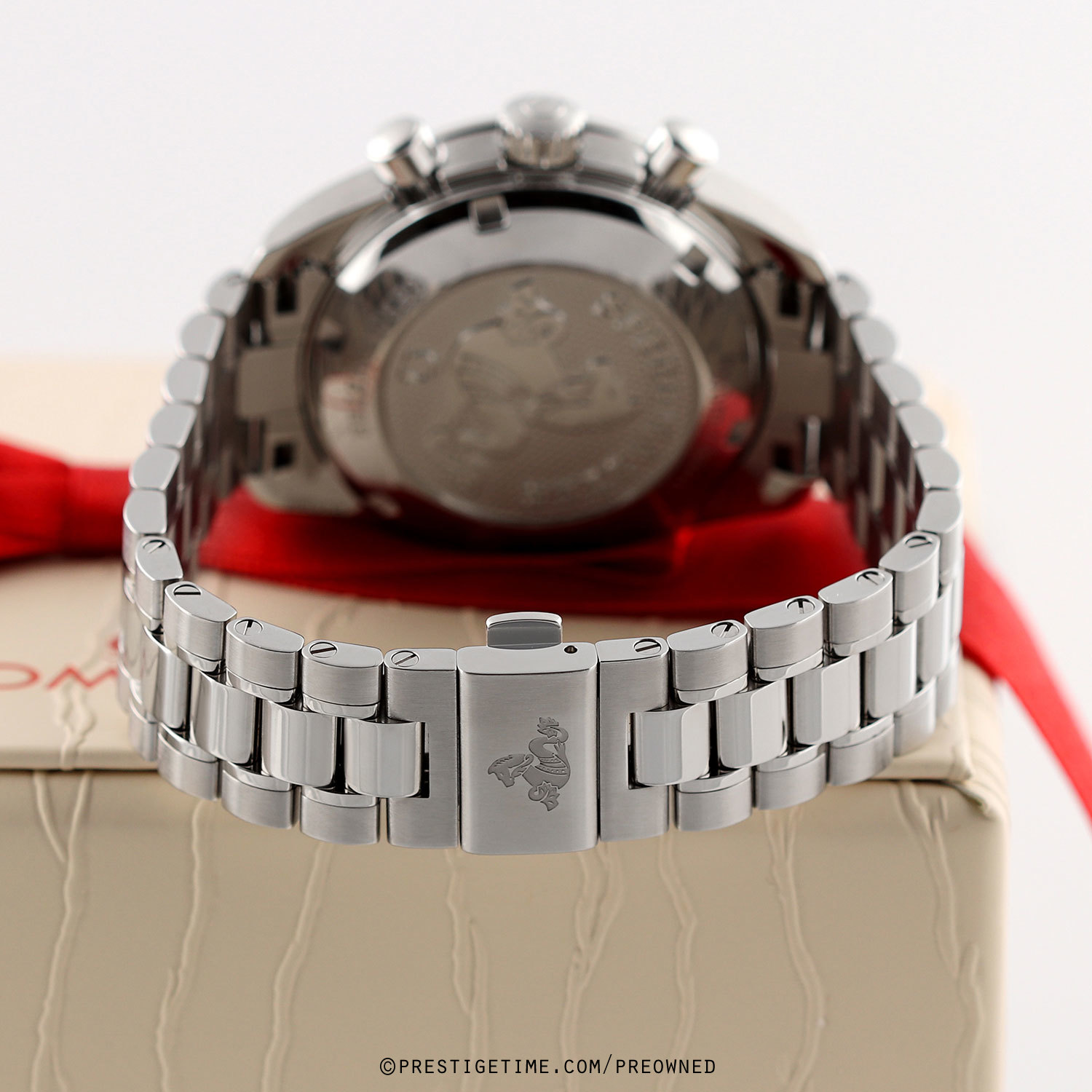 Pre-owned Omega Speedmaster Lady Chronograph 38mm 324.15.38.40.05.001