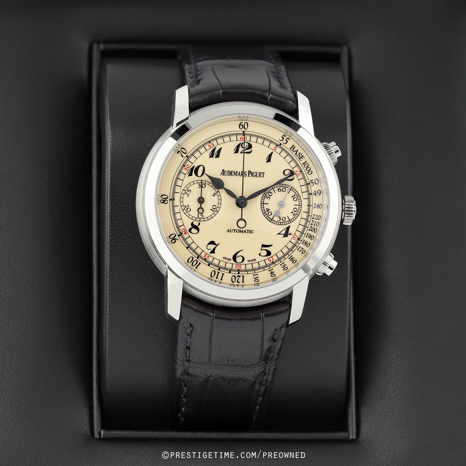Pre-owned Audemars Piguet Jules Audemars Automatic Chronograph 26100bc ...