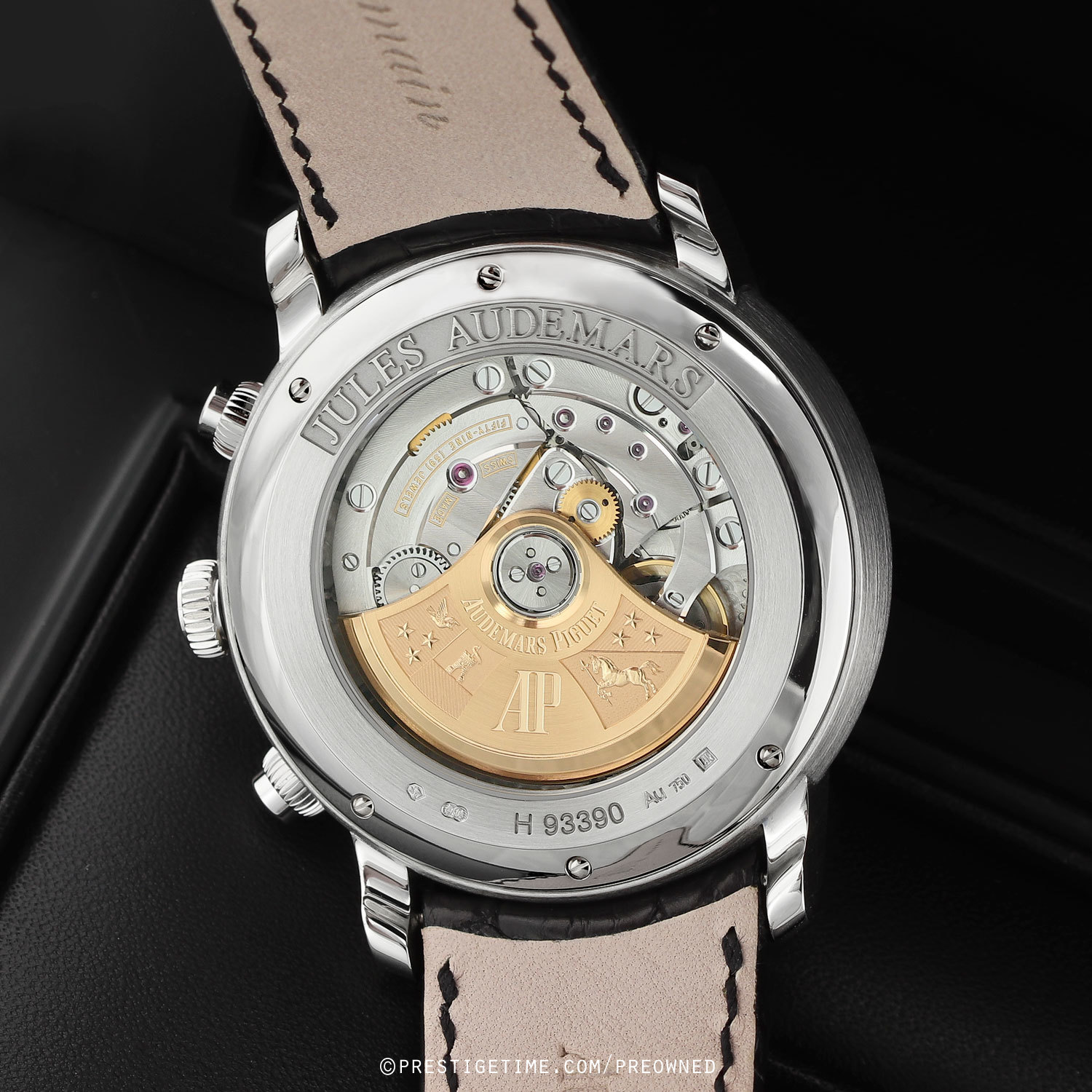 Pre-owned Audemars Piguet Jules Audemars Automatic Chronograph 26100bc ...