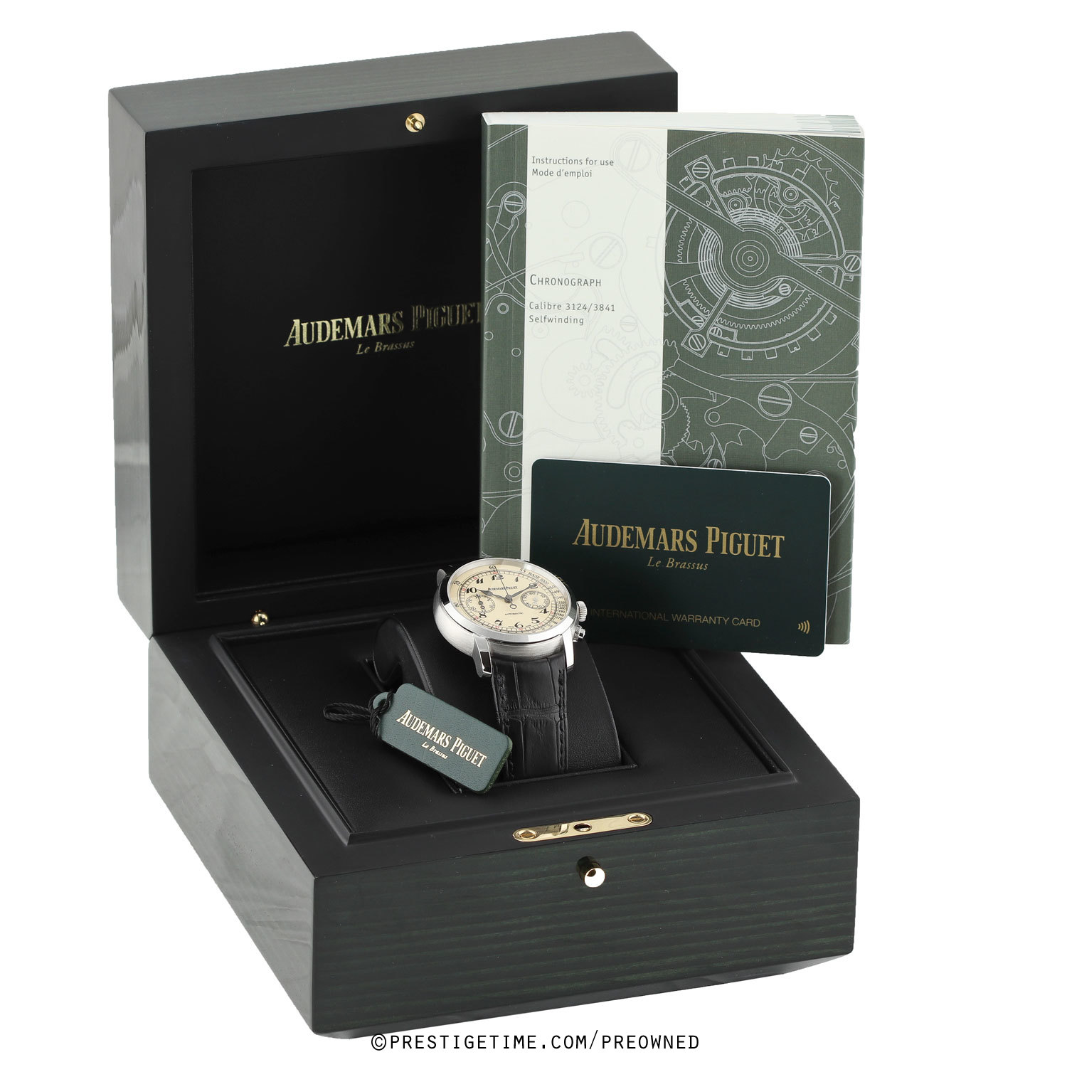 Pre-owned Audemars Piguet Jules Audemars Automatic Chronograph 26100bc ...