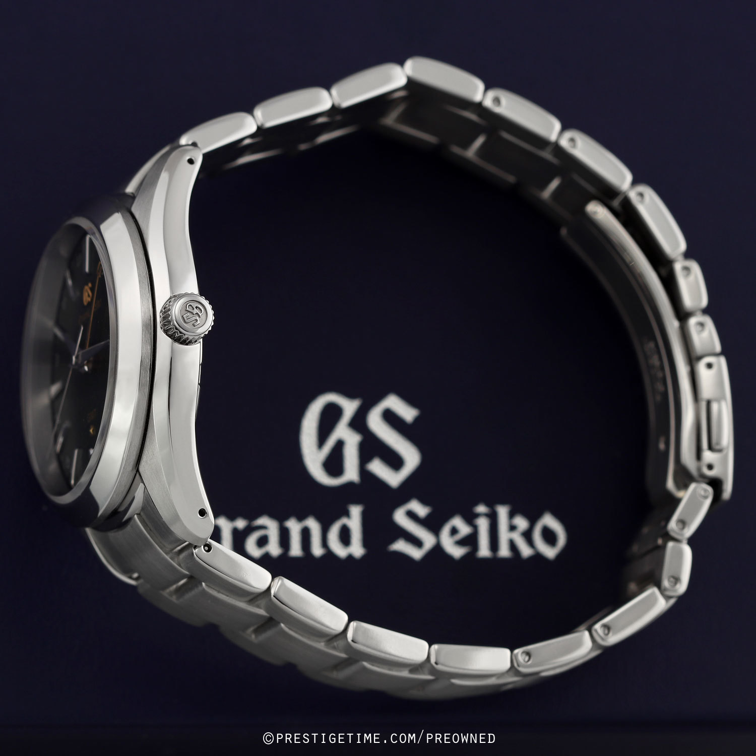 Pre-owned Grand Seiko Heritage 9F Quartz GMT sbgn007