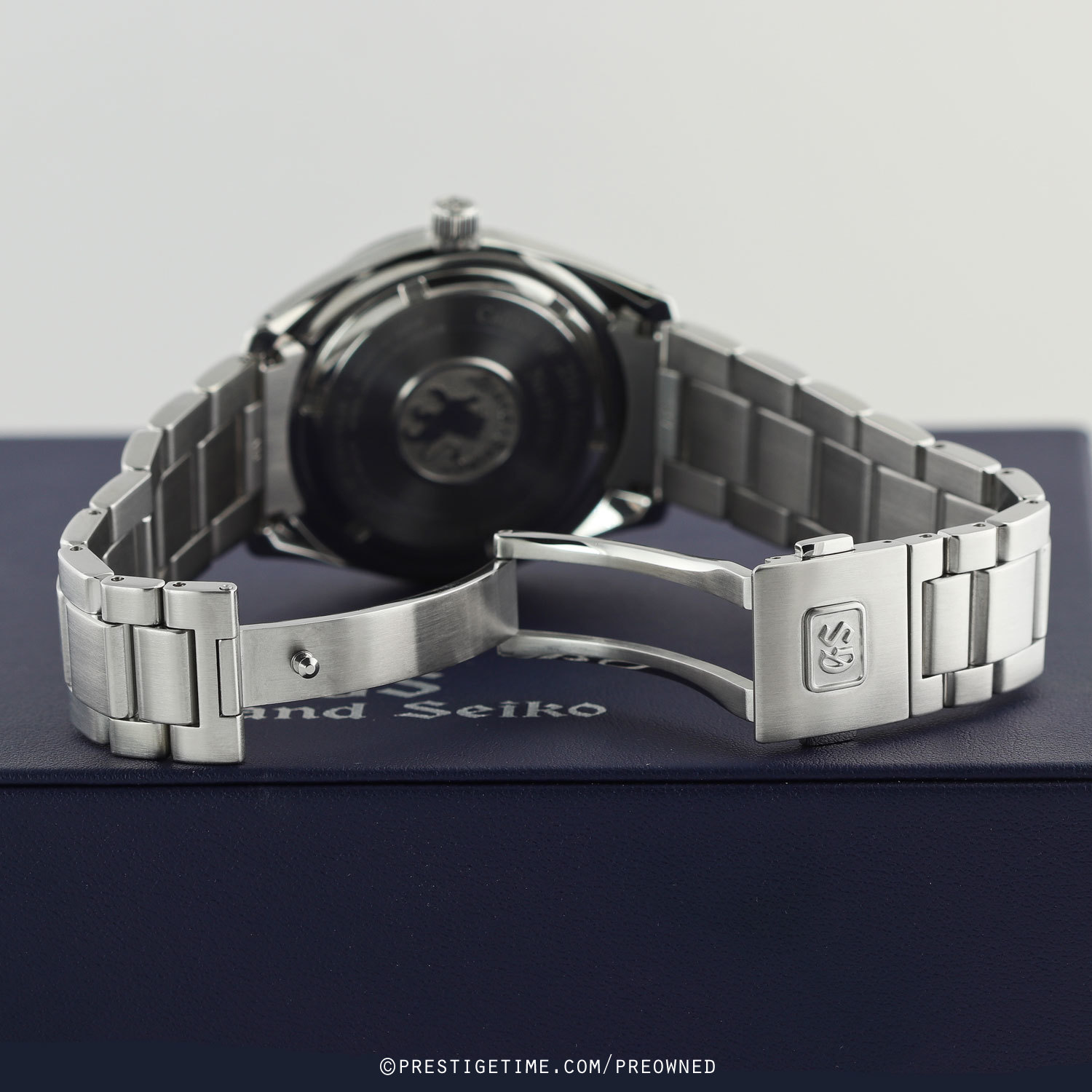 Pre-owned Grand Seiko Heritage 9F Quartz GMT sbgn007