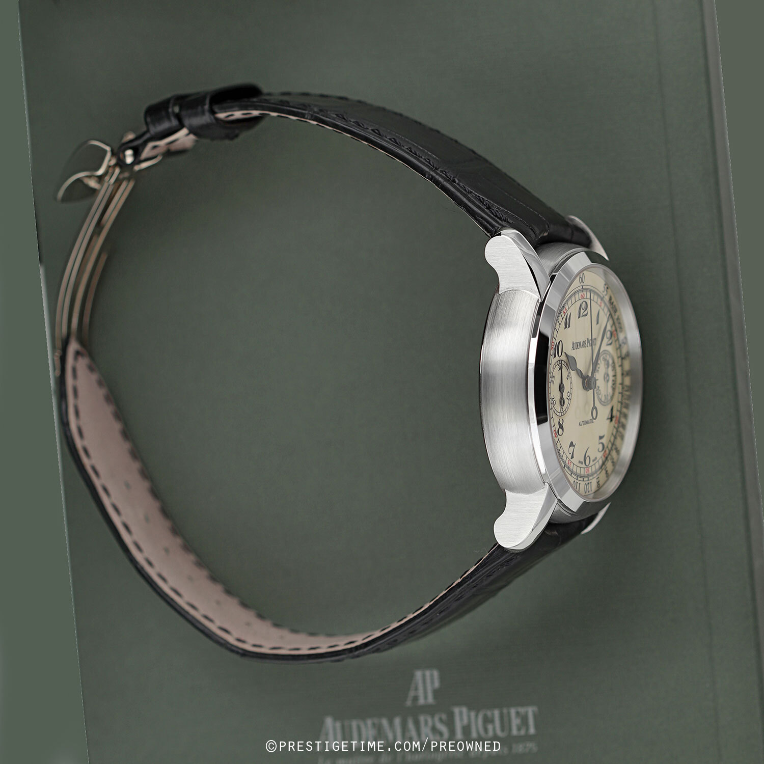 Pre-owned Audemars Piguet Jules Audemars Automatic Chronograph 26100bc ...