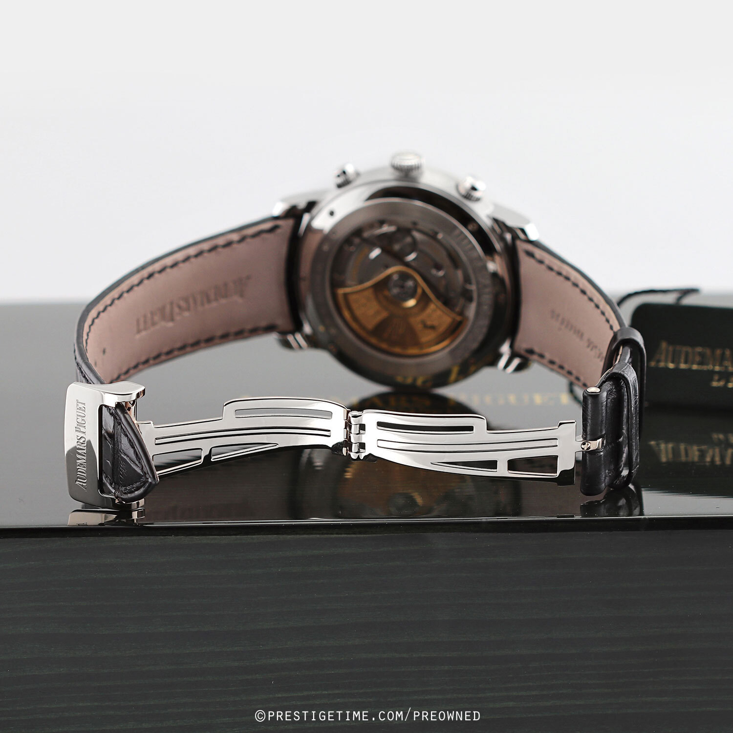 Pre-owned Audemars Piguet Jules Audemars Automatic Chronograph 26100bc ...