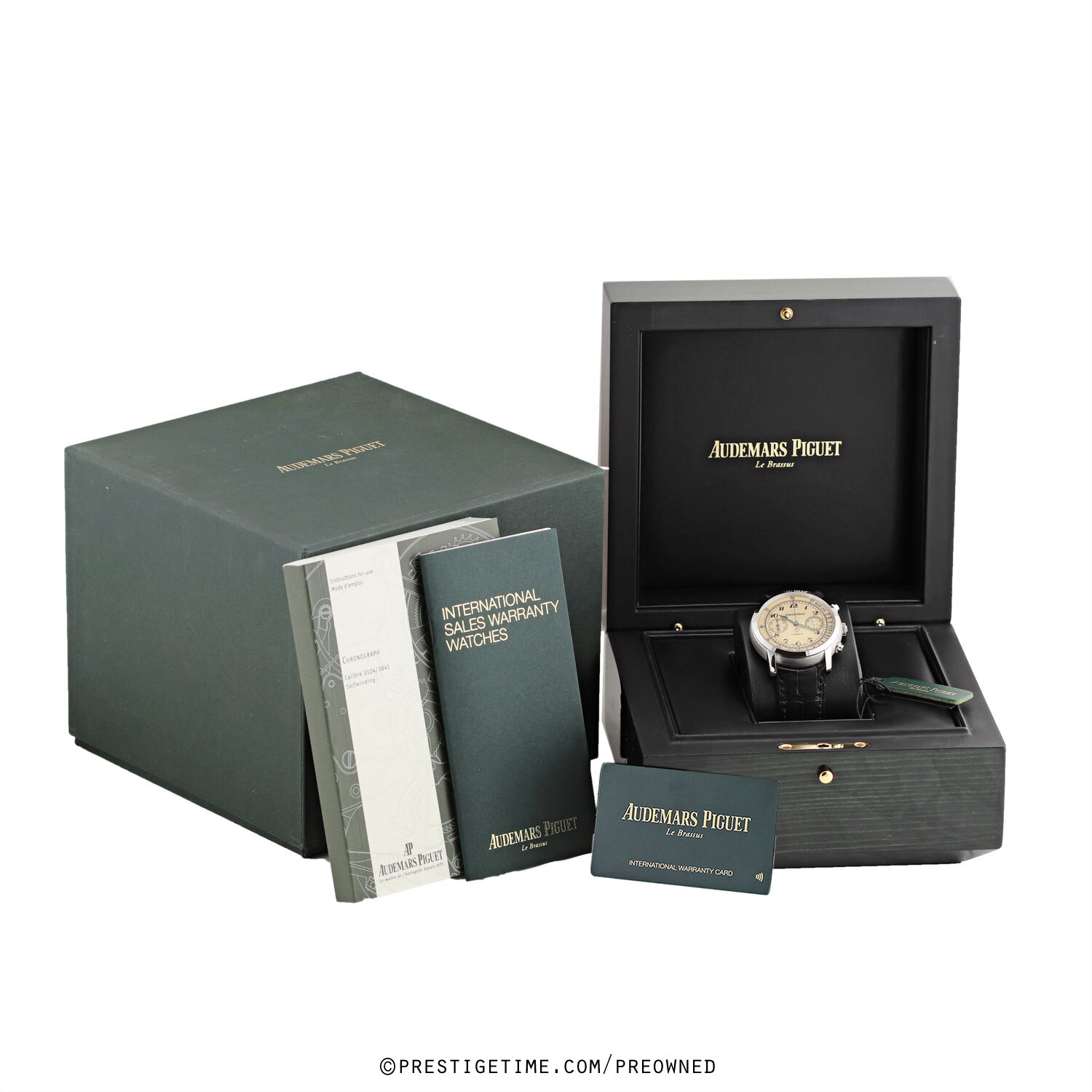 Pre-owned Audemars Piguet Jules Audemars Automatic Chronograph 26100bc ...