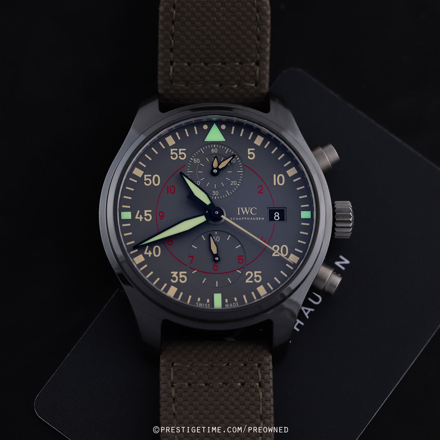 Pre-owned IWC Pilot's Chronograph TOP GUN Miramar IW389002