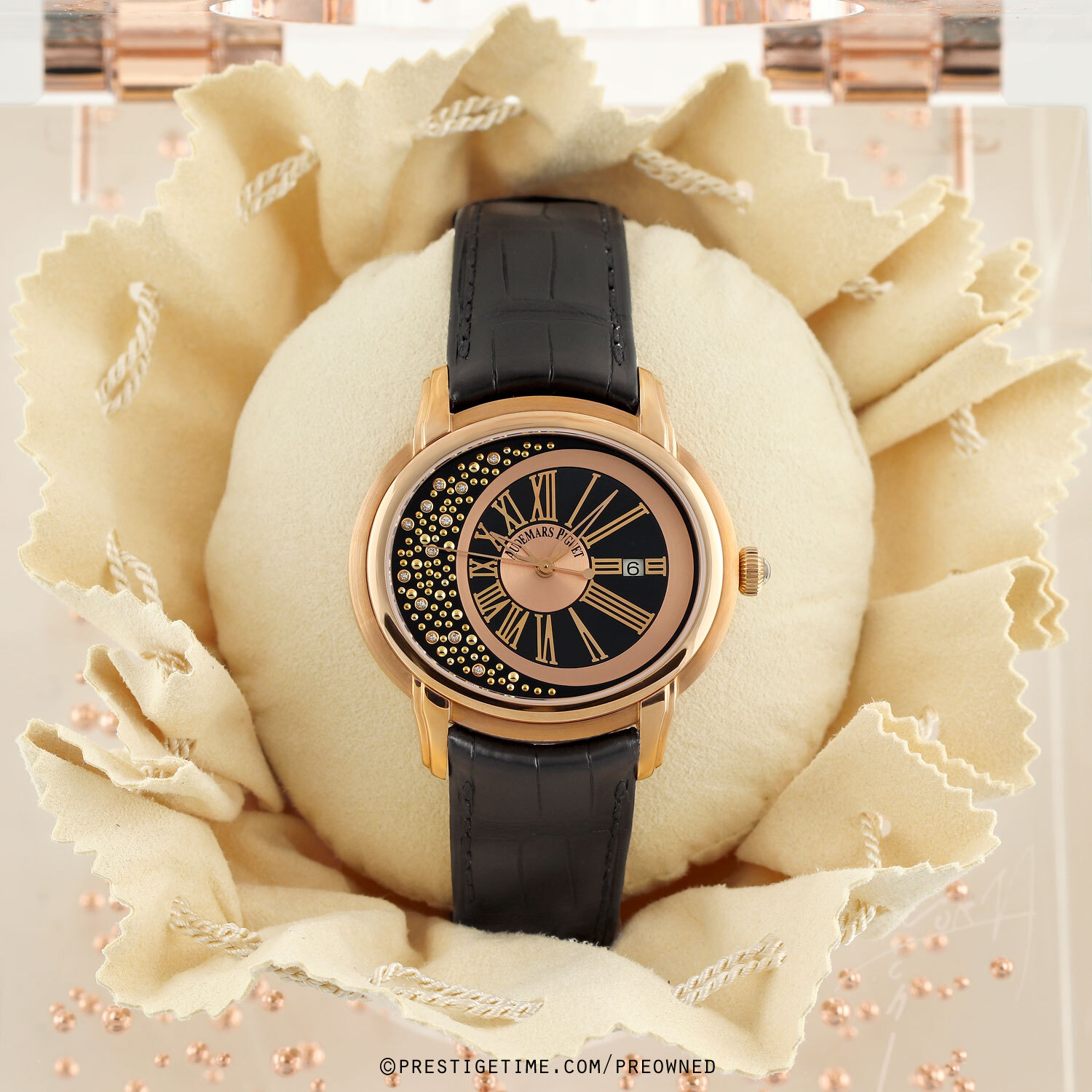 Pre-owned Audemars Piguet Millenary Ladies MORITA LIMITED 15331or.oo ...
