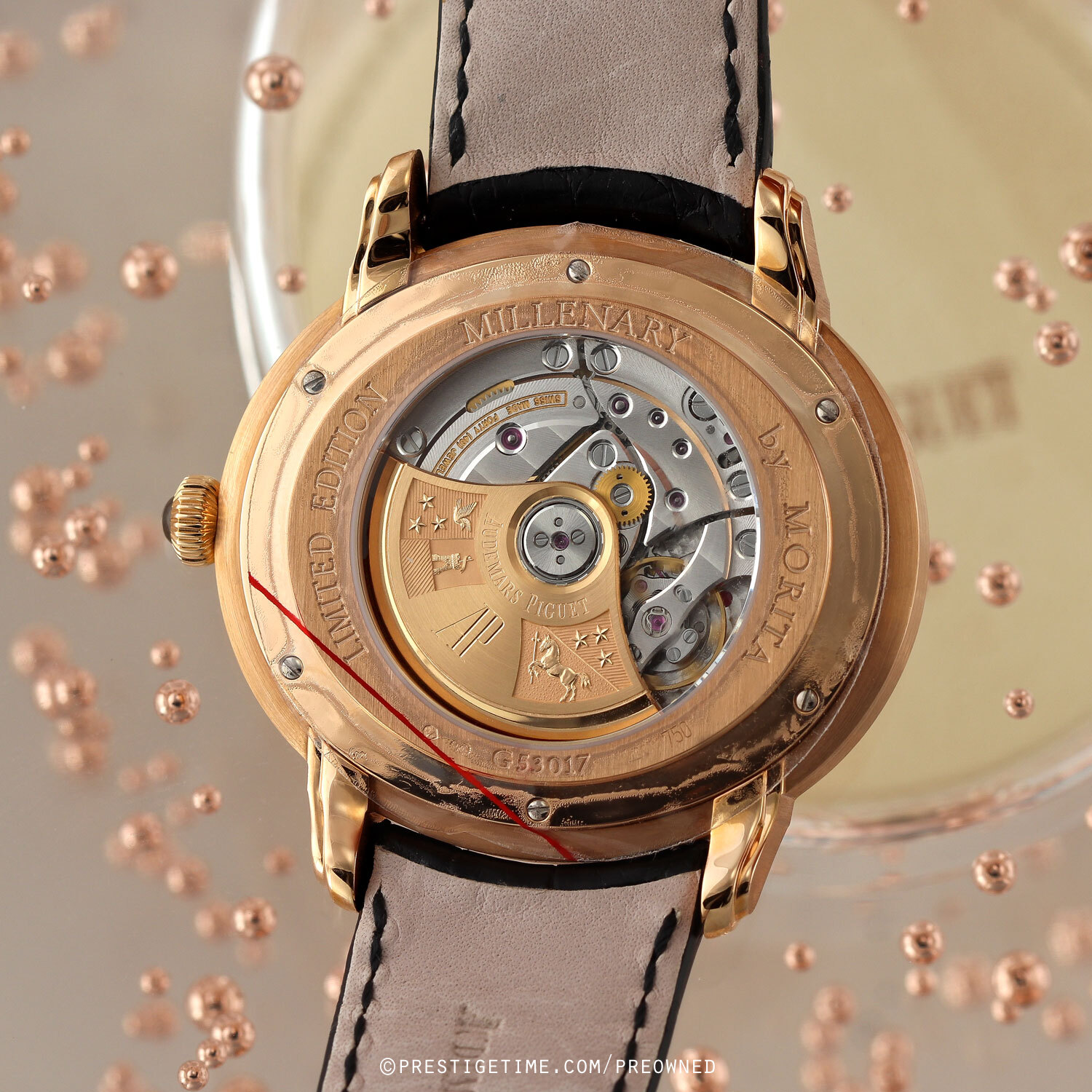 Pre-owned Audemars Piguet Millenary Ladies MORITA LIMITED 15331or.oo ...