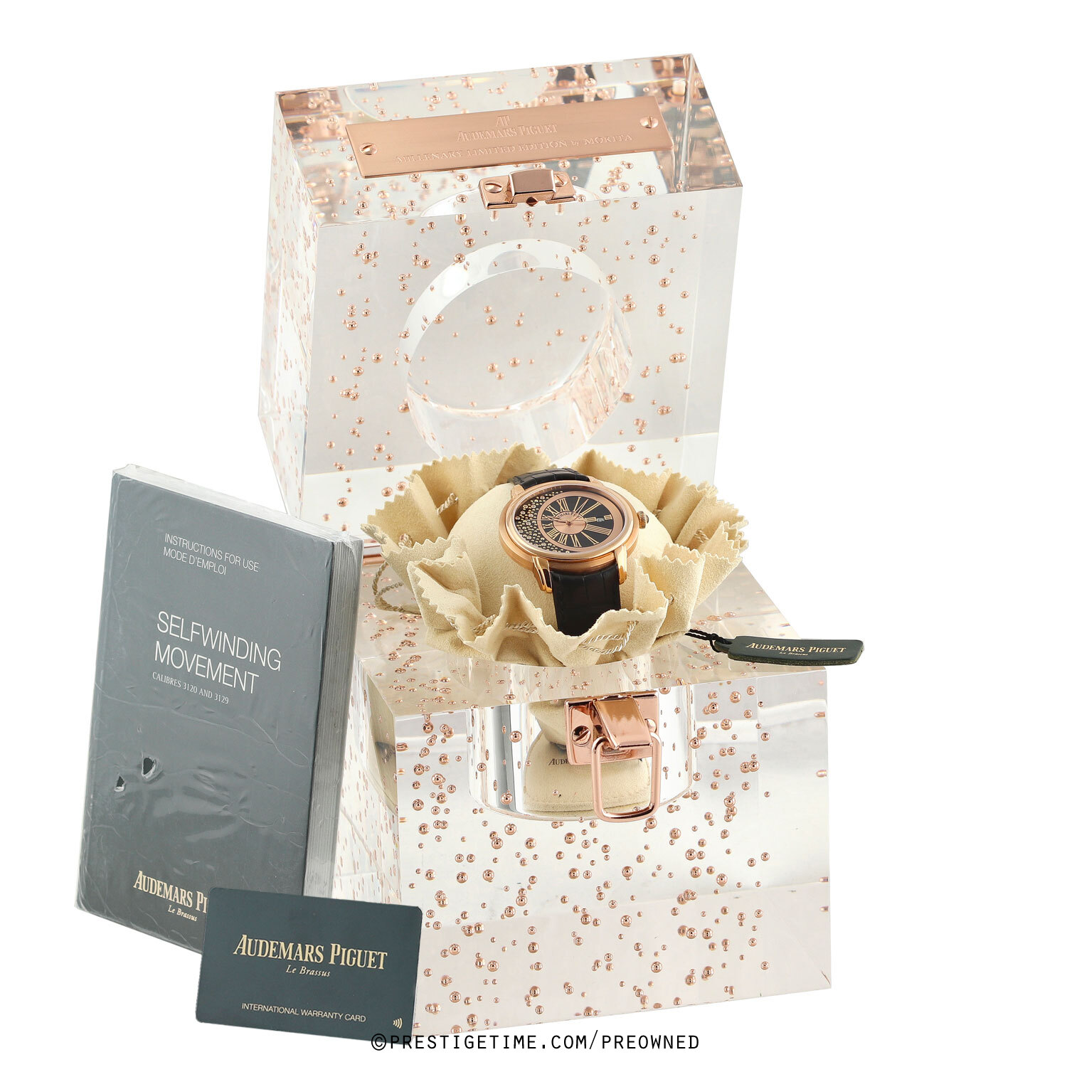 Pre-owned Audemars Piguet Millenary Ladies MORITA LIMITED 15331or.oo ...