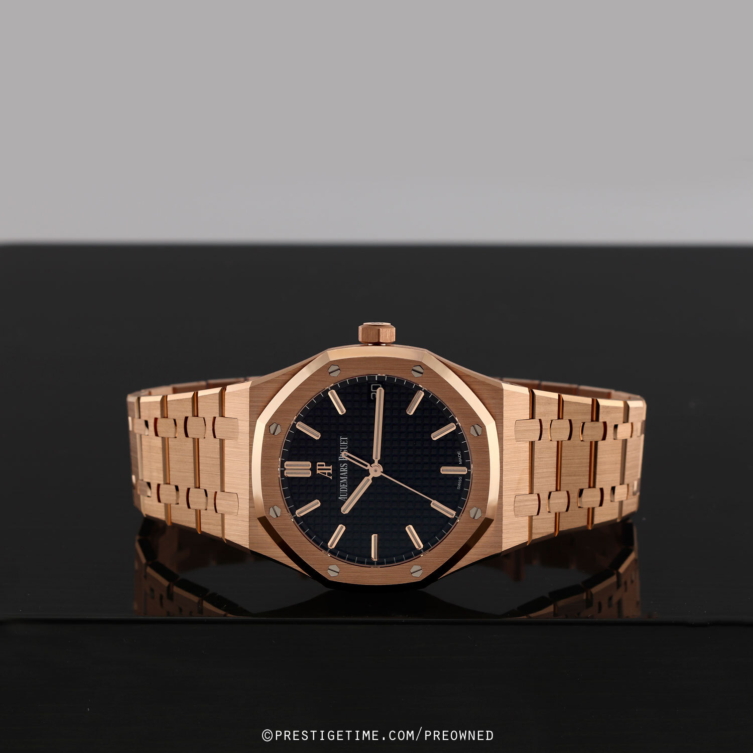 Pre-owned Audemars Piguet Royal Oak Automatic 41mm 15500or.oo.1220or.01