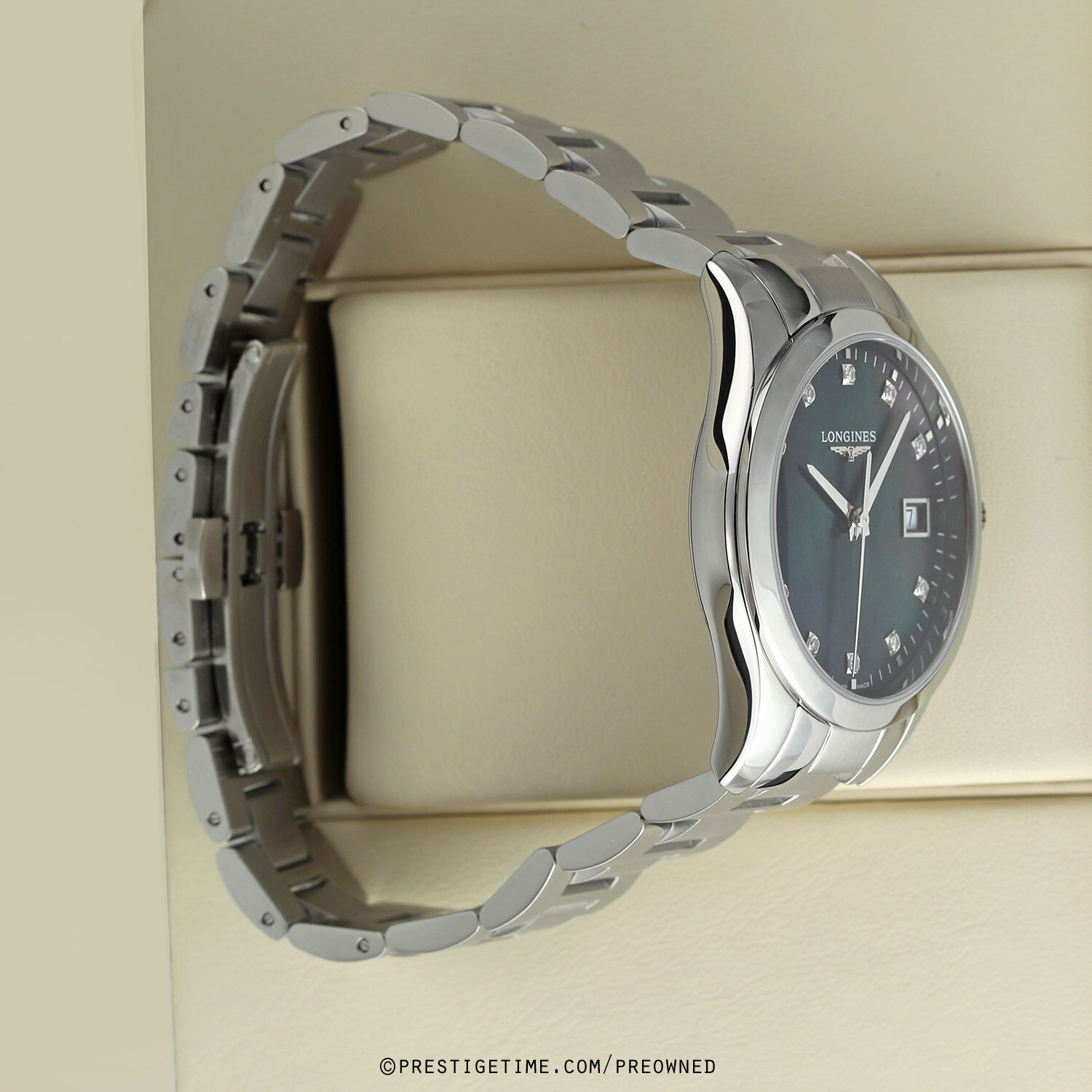 Pre-owned Longines Conquest Classic Quartz 34mm L2.386.4.88.6