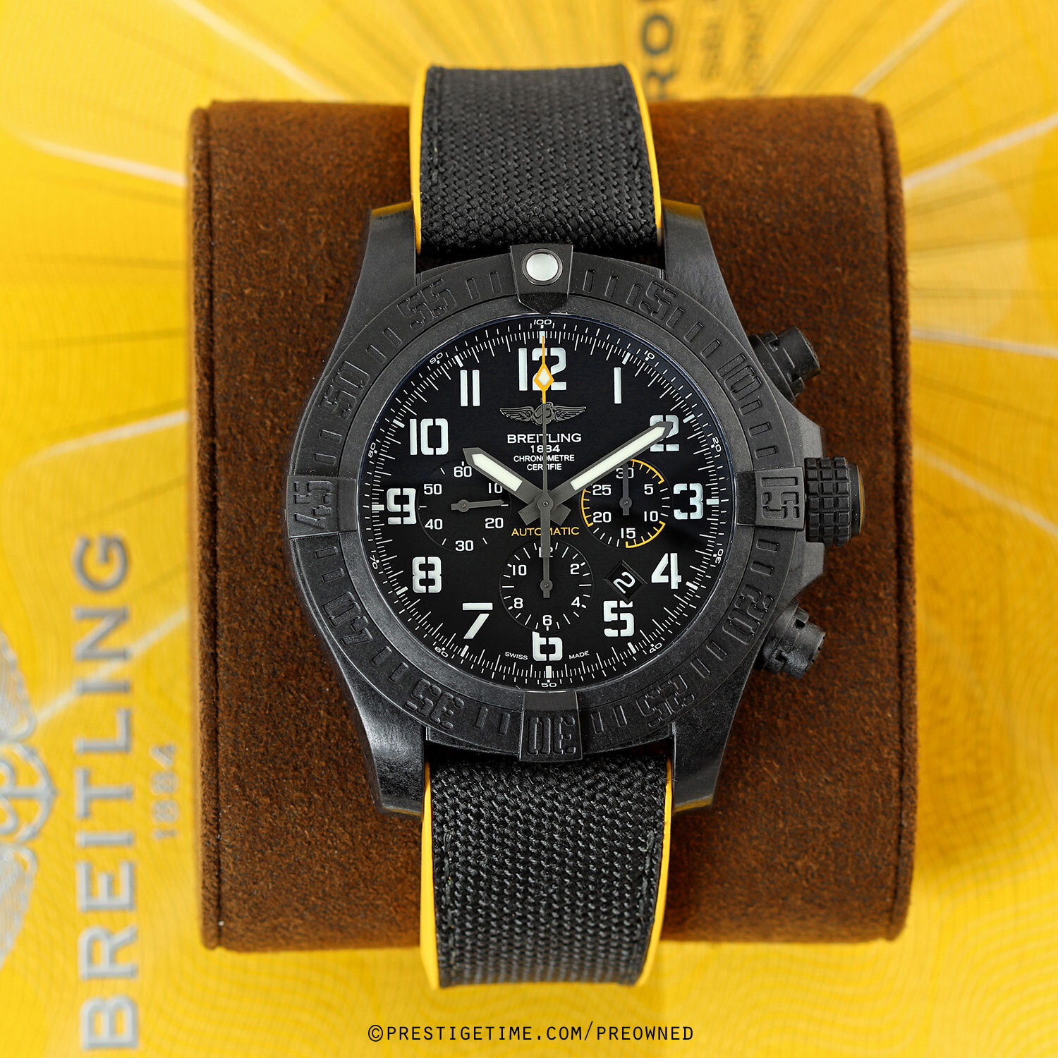 Pre-owned Breitling Avenger Hurricane 50 xb0170e4/bf29/257s.x