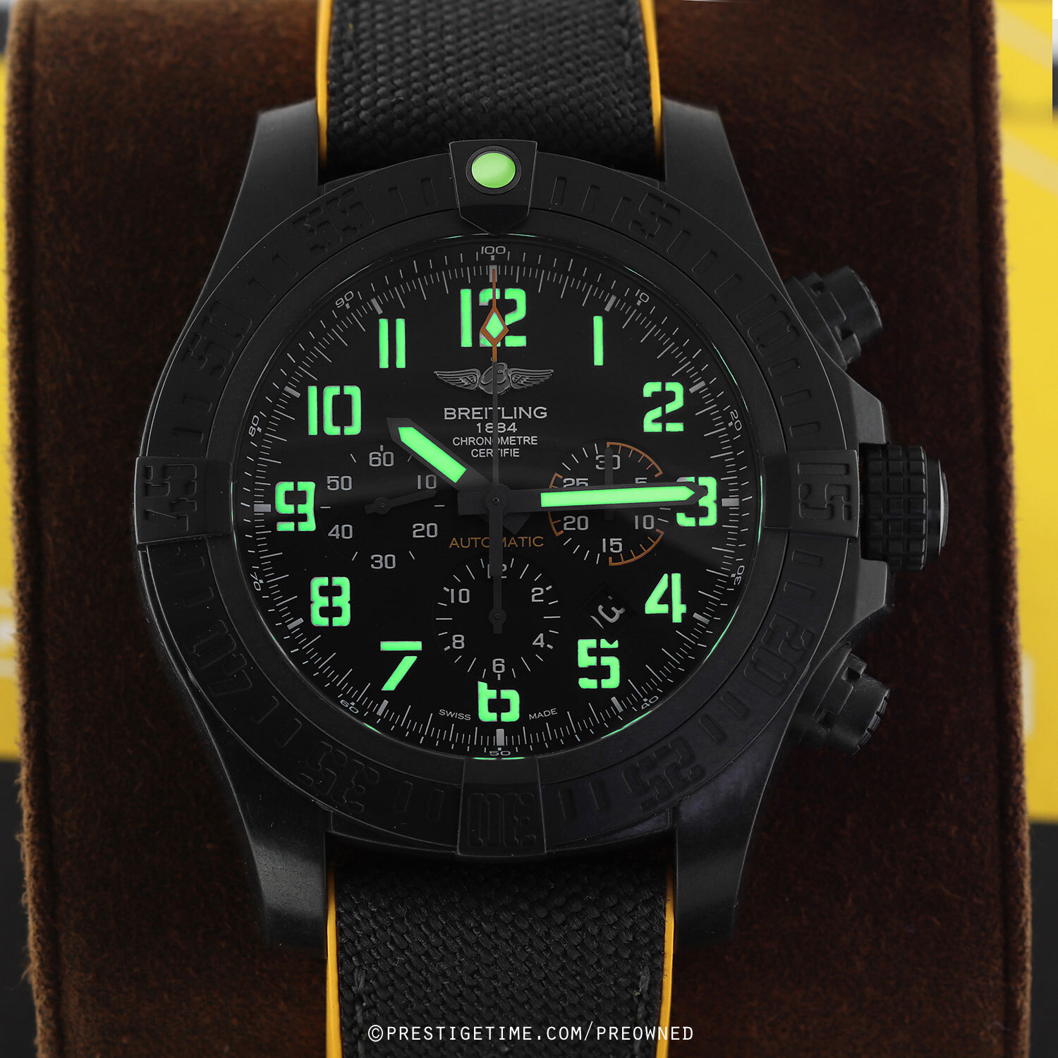 Pre-owned Breitling Avenger Hurricane 50 xb0170e4/bf29/257s.x