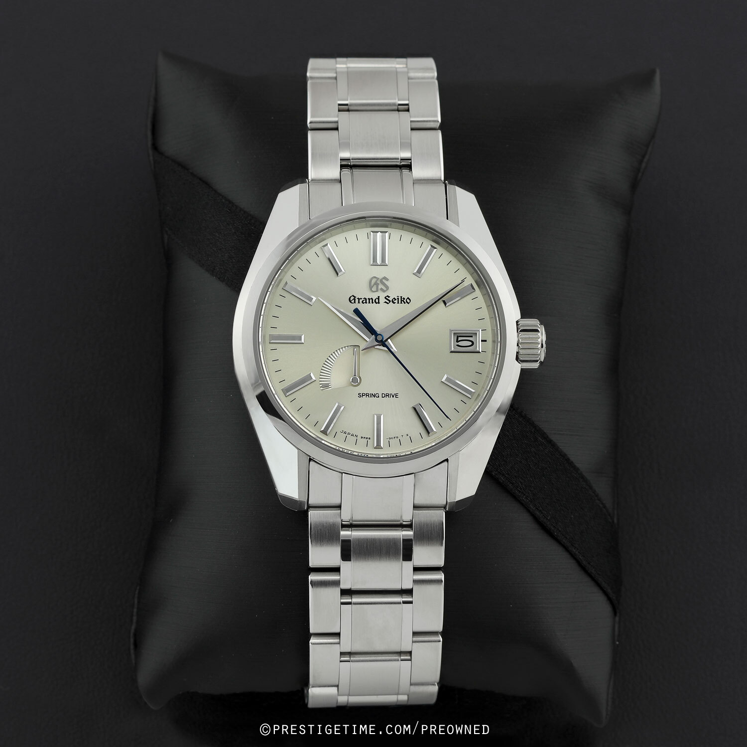 Pre-owned Grand Seiko Heritage Automatic Spring Drive 41mm sbga373