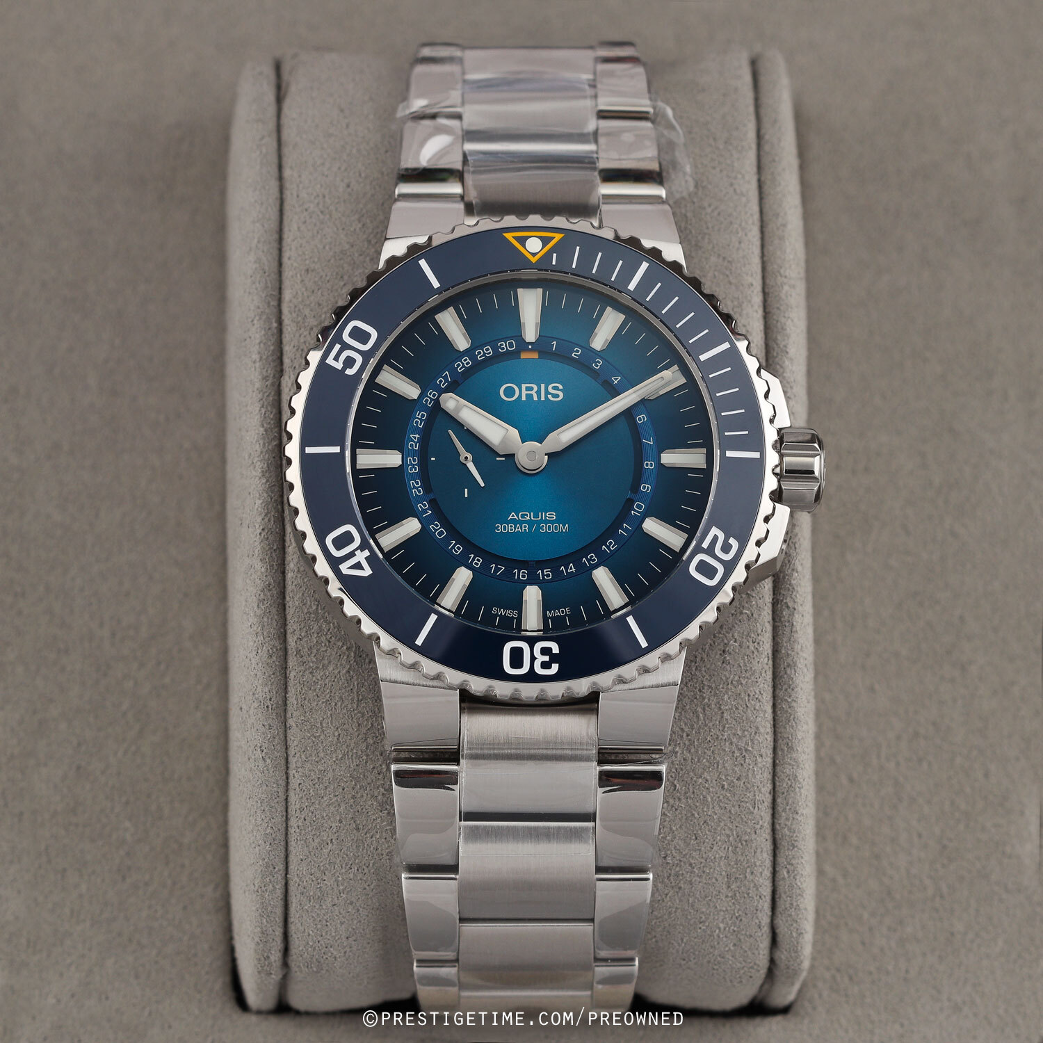 Pre-owned Oris Ocean Trilogy Set Aquis Great Barrier Reef III Clean ...