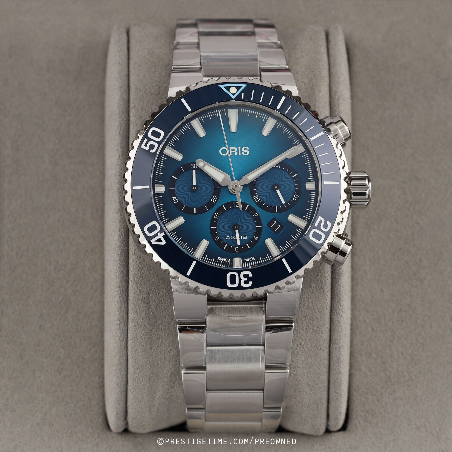 Pre-owned Oris Ocean Trilogy Set Aquis Great Barrier Reef III Clean ...