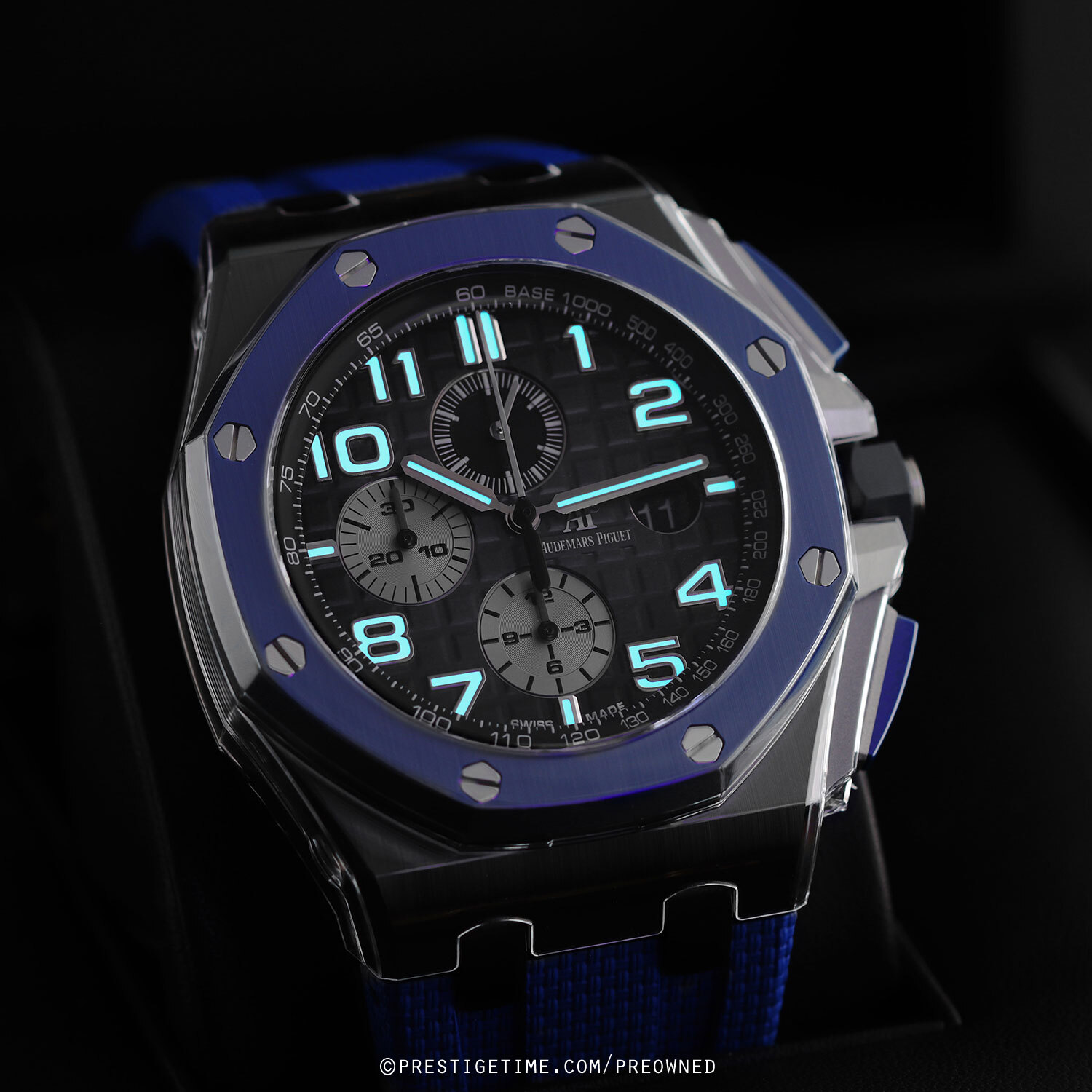 Pre-owned Audemars Piguet Royal Oak Offshore Chronograph 44mm 26405ce ...