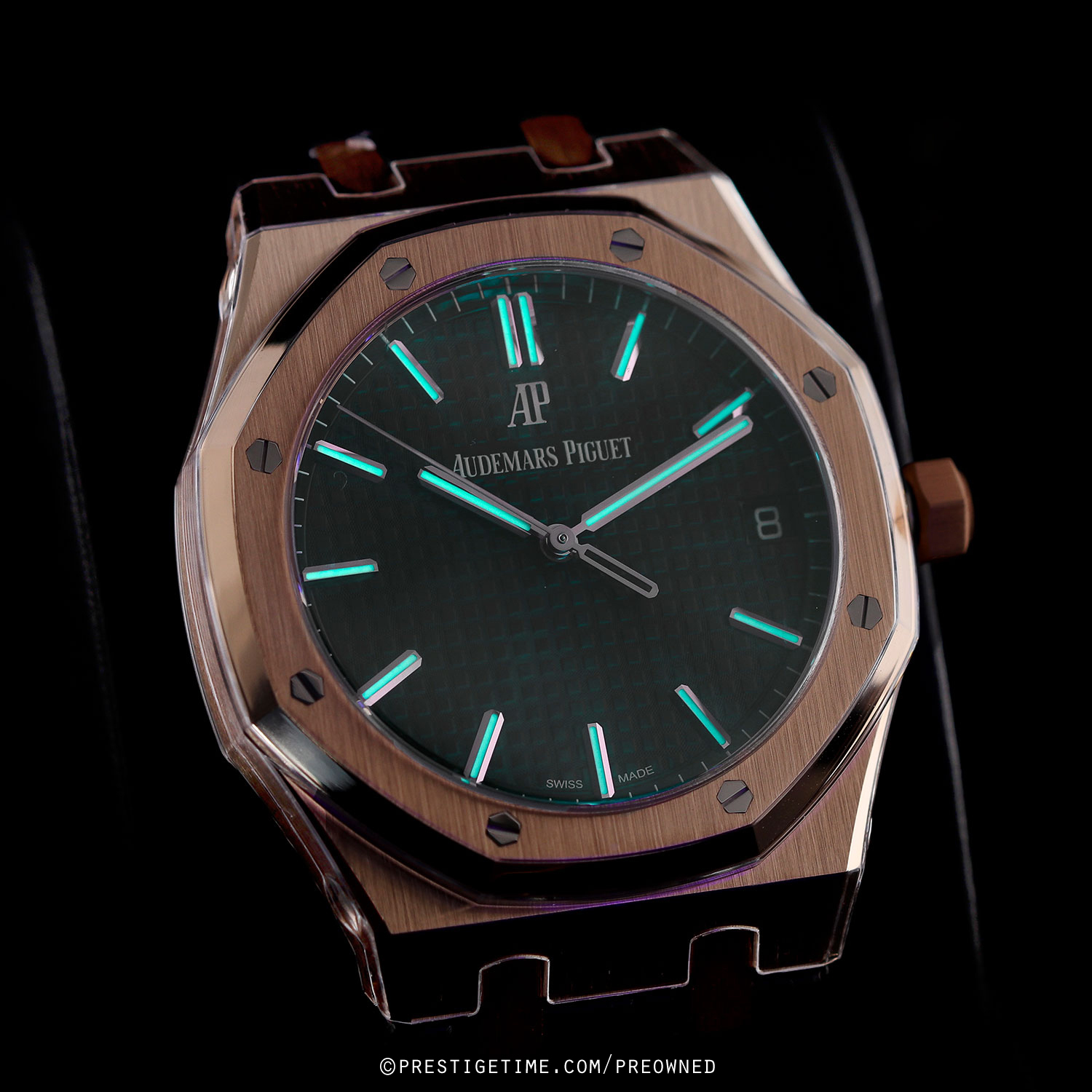 Pre-owned Audemars Piguet Royal Oak Automatic 41mm 15500or.oo.d002cr.01