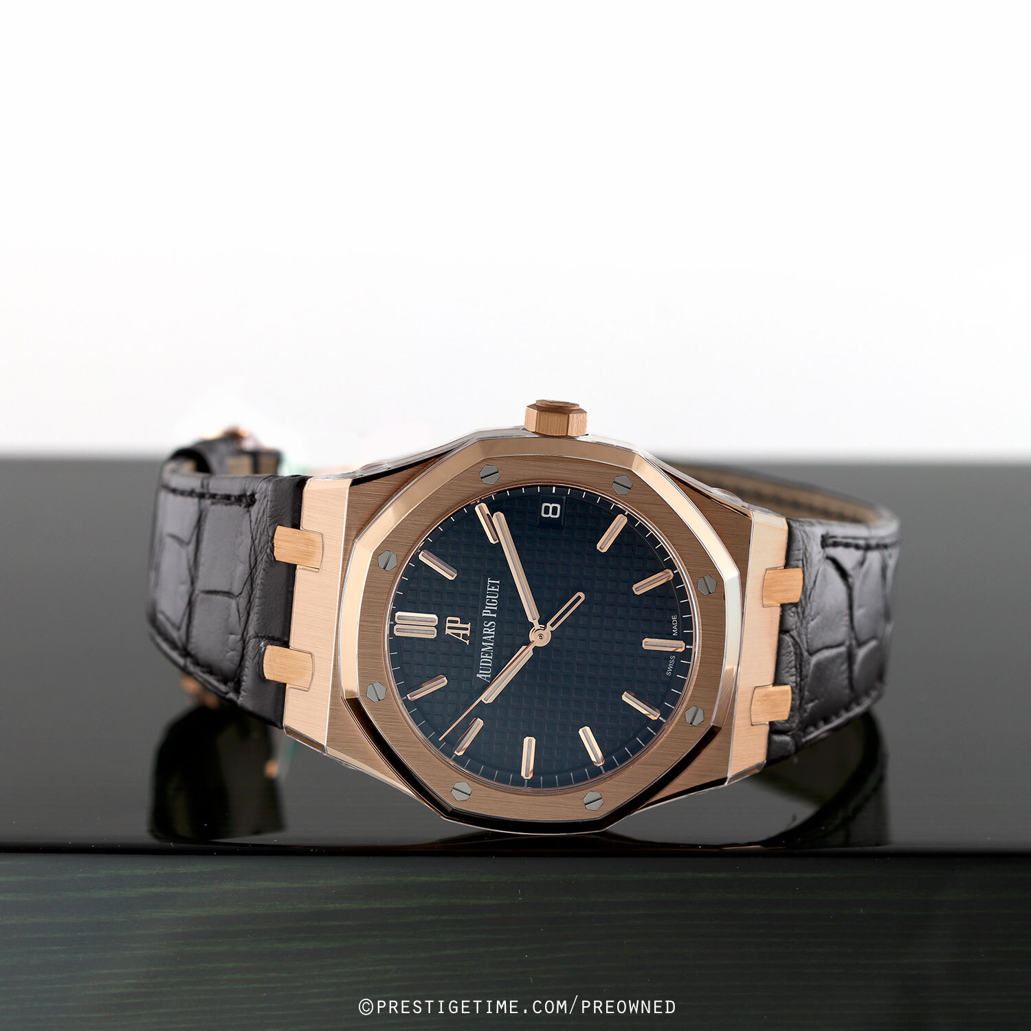 Pre-owned Audemars Piguet Royal Oak Automatic 41mm 15500or.oo.d002cr.01