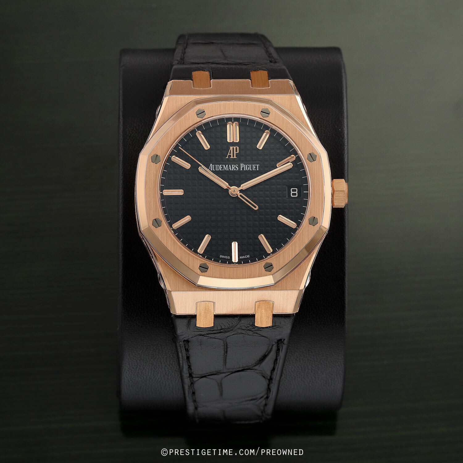 Pre-owned Audemars Piguet Royal Oak Automatic 41mm 15500or.oo.d002cr.01