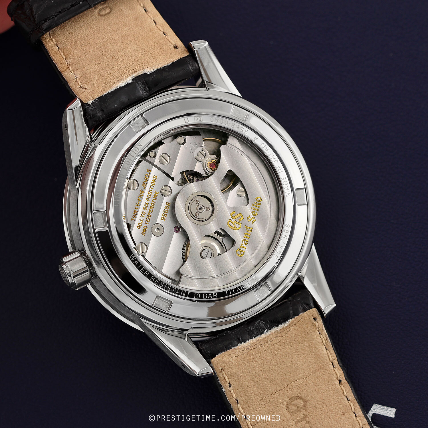 Pre-owned Grand Seiko Elegance Automatic 40.5mm sbgr305 LIMITED