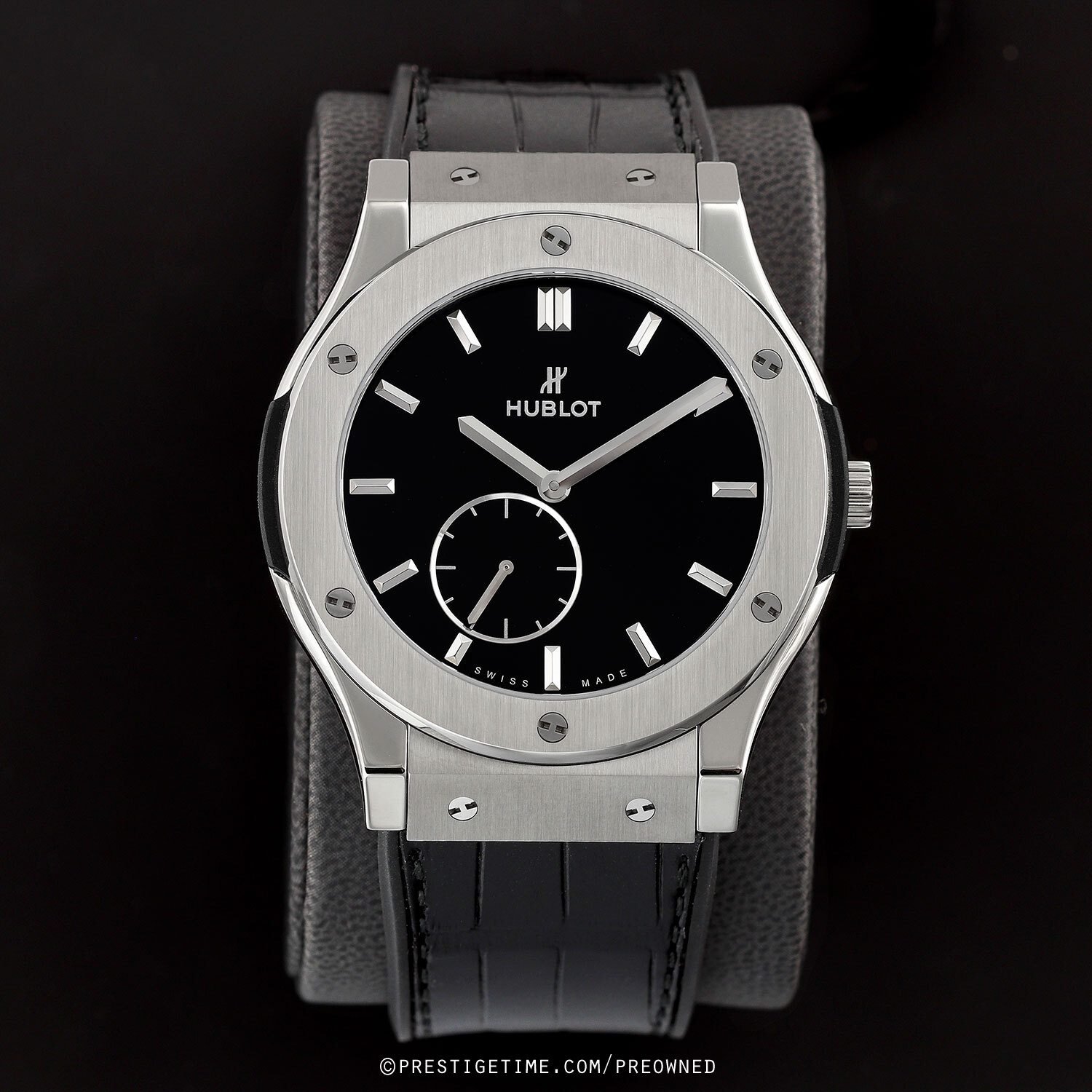 Pre-owned Hublot Classic Fusion Classico Ultra Thin 45mm 515.nx.1270.lr