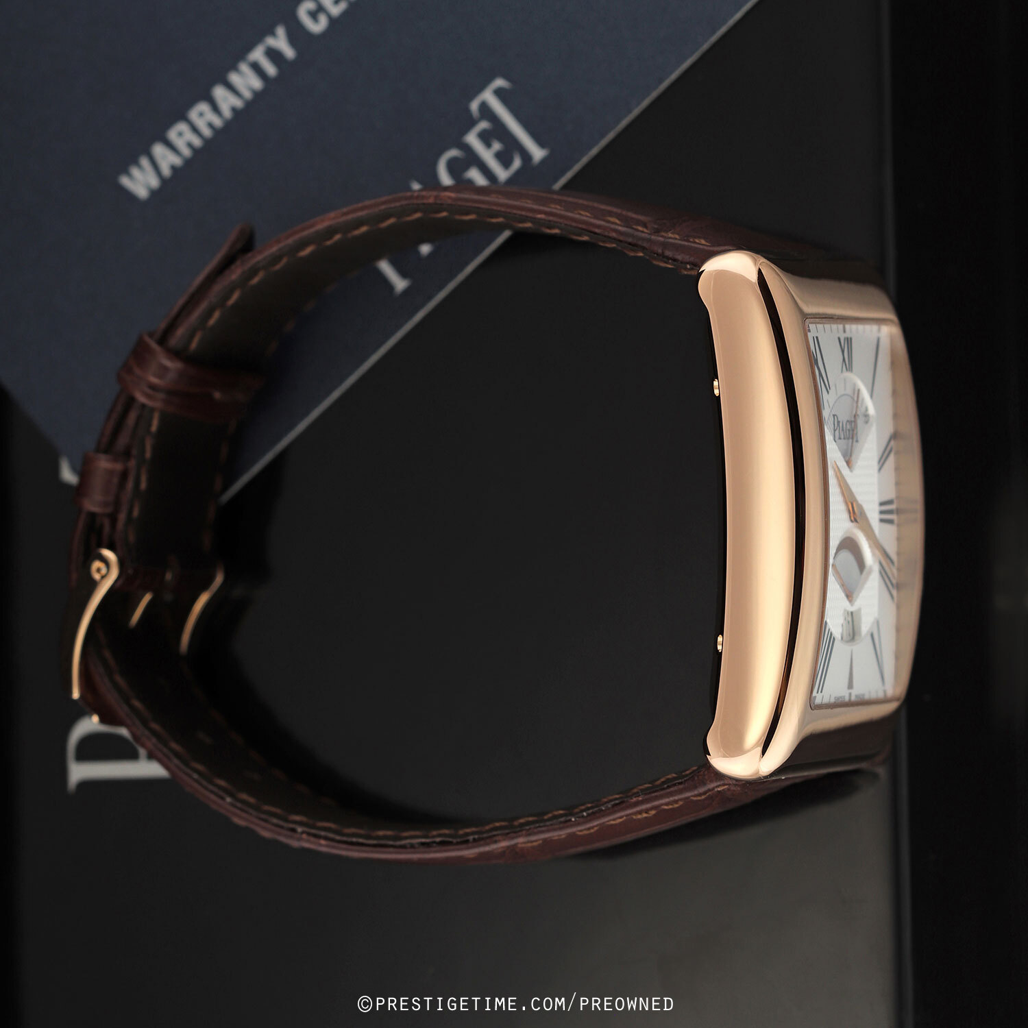 Pre-owned Piaget Rectangle a l'Ancienne XL g0a28061