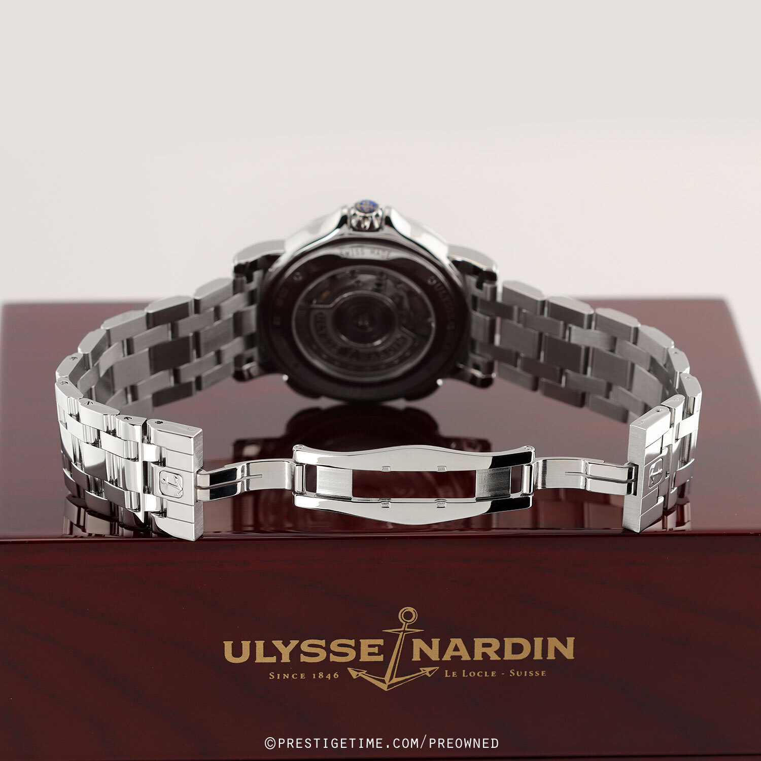 Pre-owned Ulysse Nardin GMT Big Date 40mm 223-88-7/60