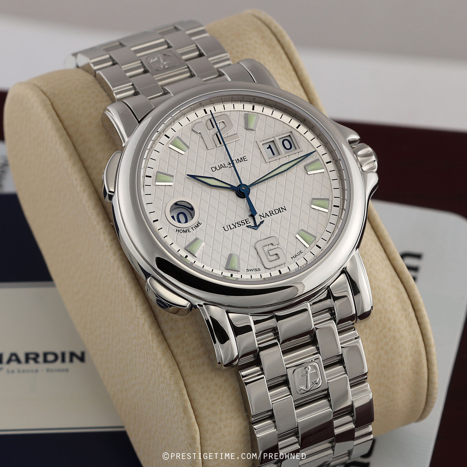 Pre-owned Ulysse Nardin GMT Big Date 40mm 223-88-7/60