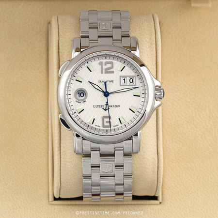 Pre-owned Ulysse Nardin GMT Big Date 40mm 223-88-7/60