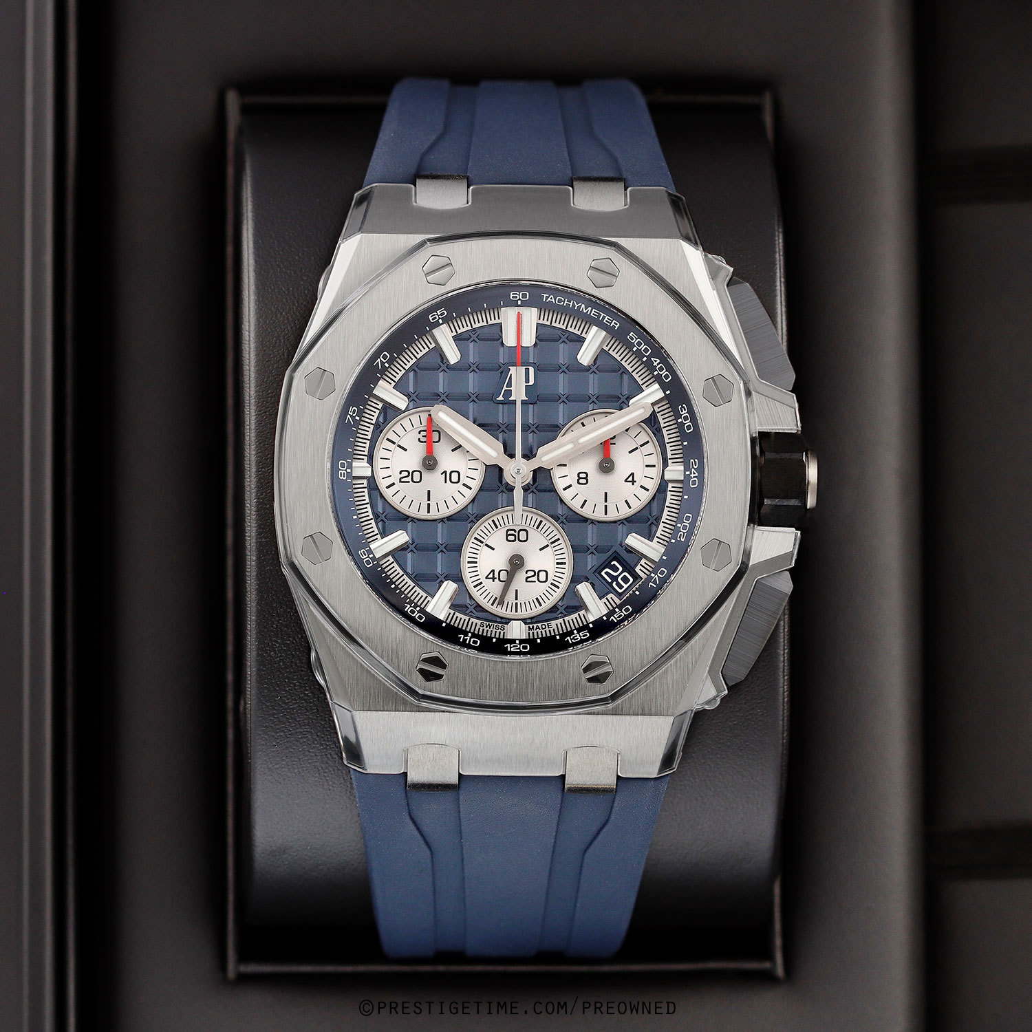Pre-owned Audemars Piguet Royal Oak Offshore Chronograph 43mm 26420ti ...