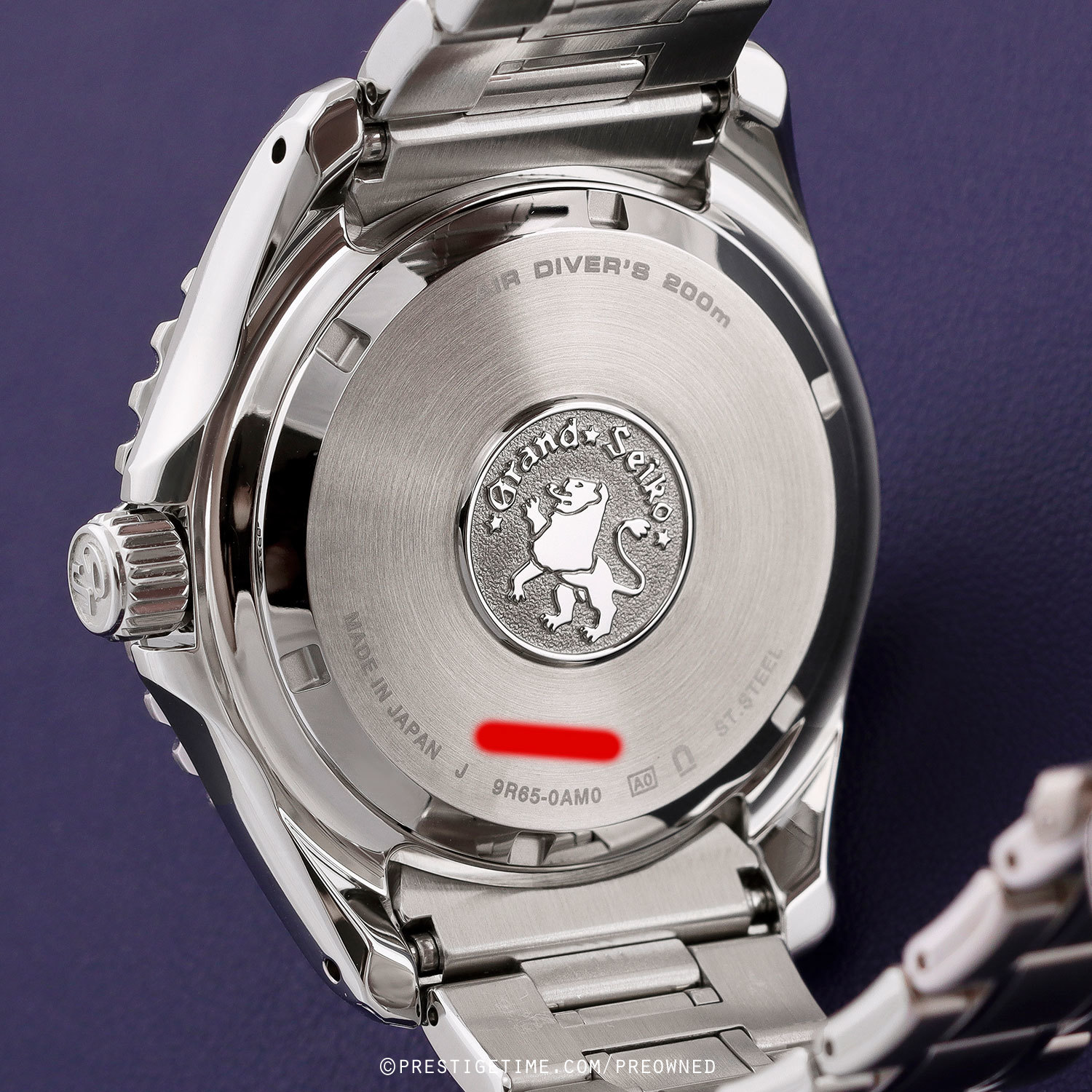 Pre-owned Grand Seiko Sport Automatic Spring Drive 44.2mm sbga229