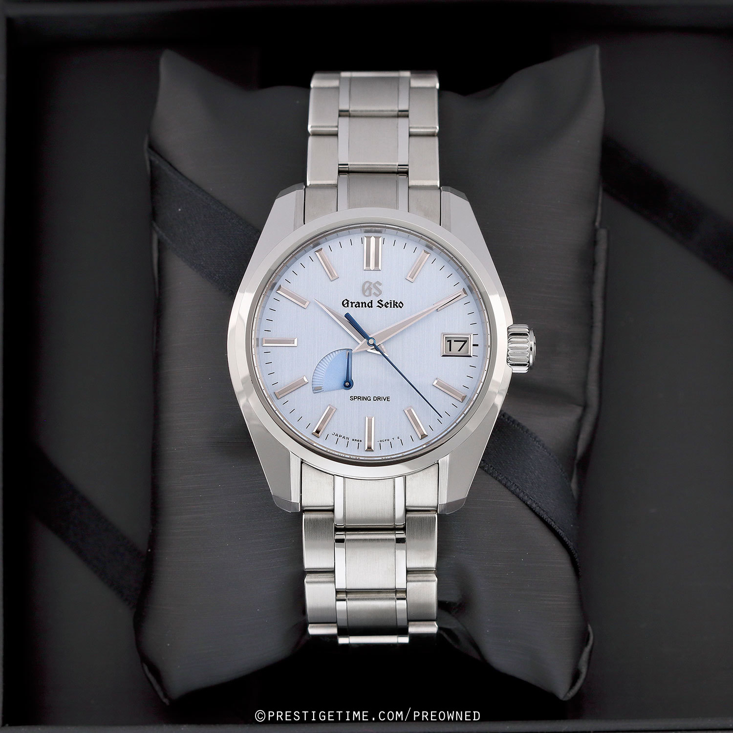 Pre-owned Grand Seiko Heritage Automatic Spring Drive 40mm sbga471 Soko ...