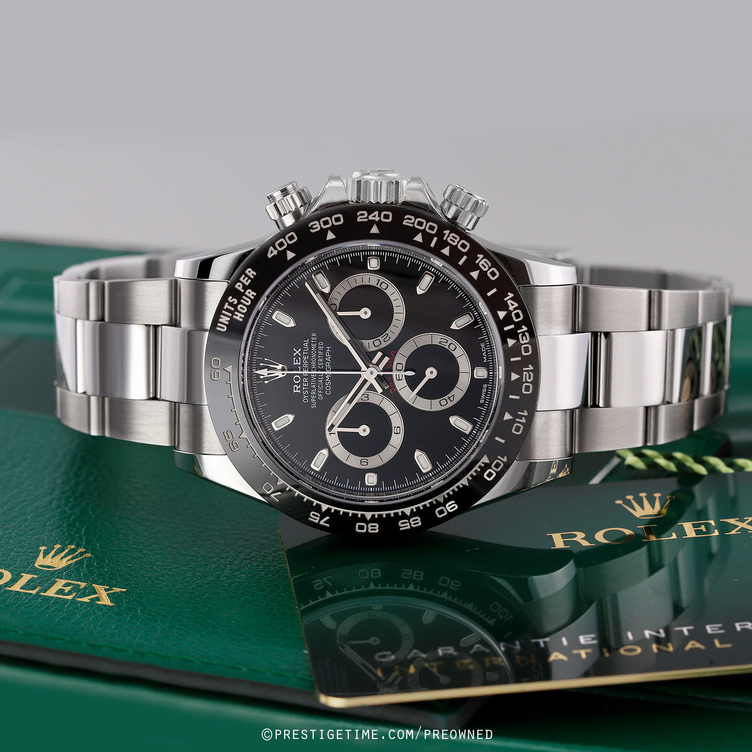 Pre-owned Rolex Cosmograph Daytona 40mm 116500LN Black