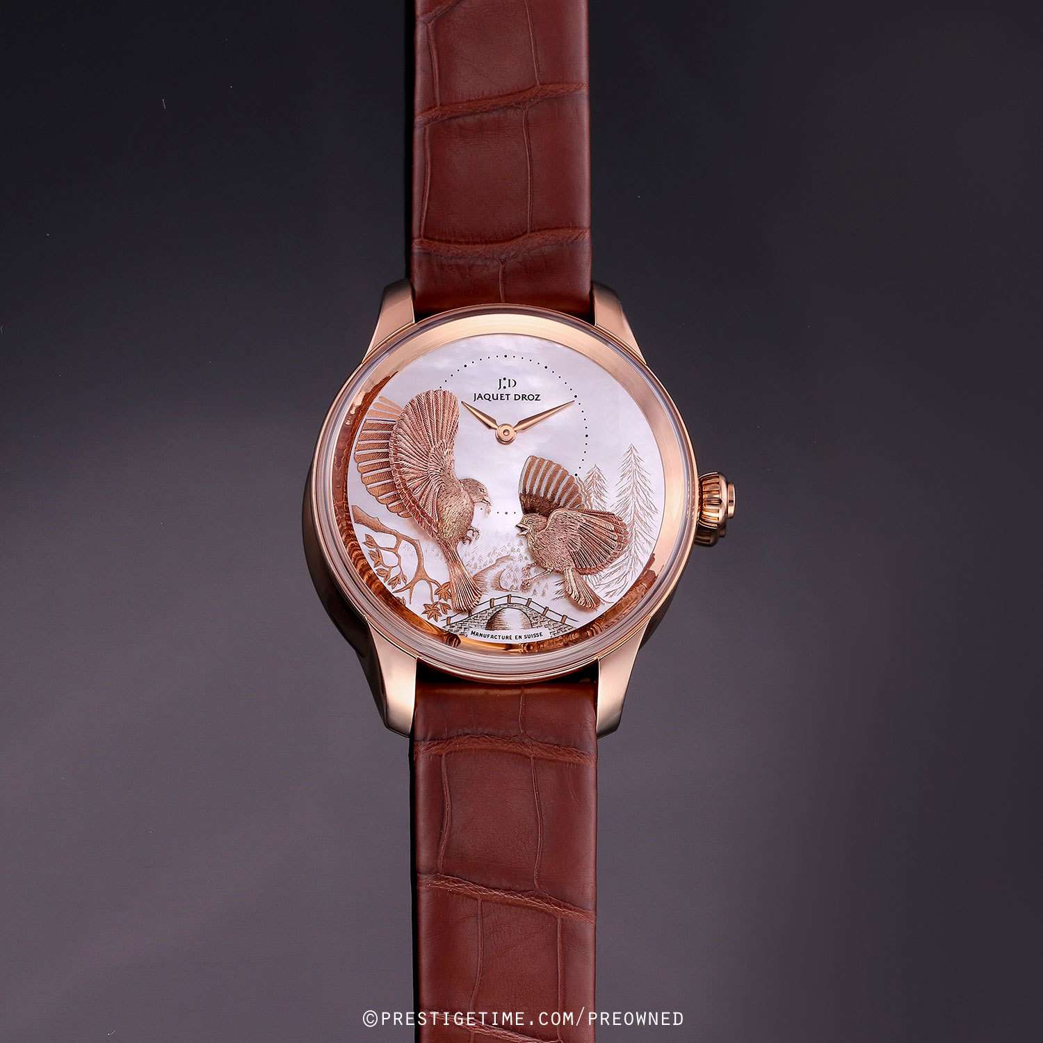 Pre-owned Jaquet Droz LIMITED EDITION Season Fall Les Ateliers d'Art ...
