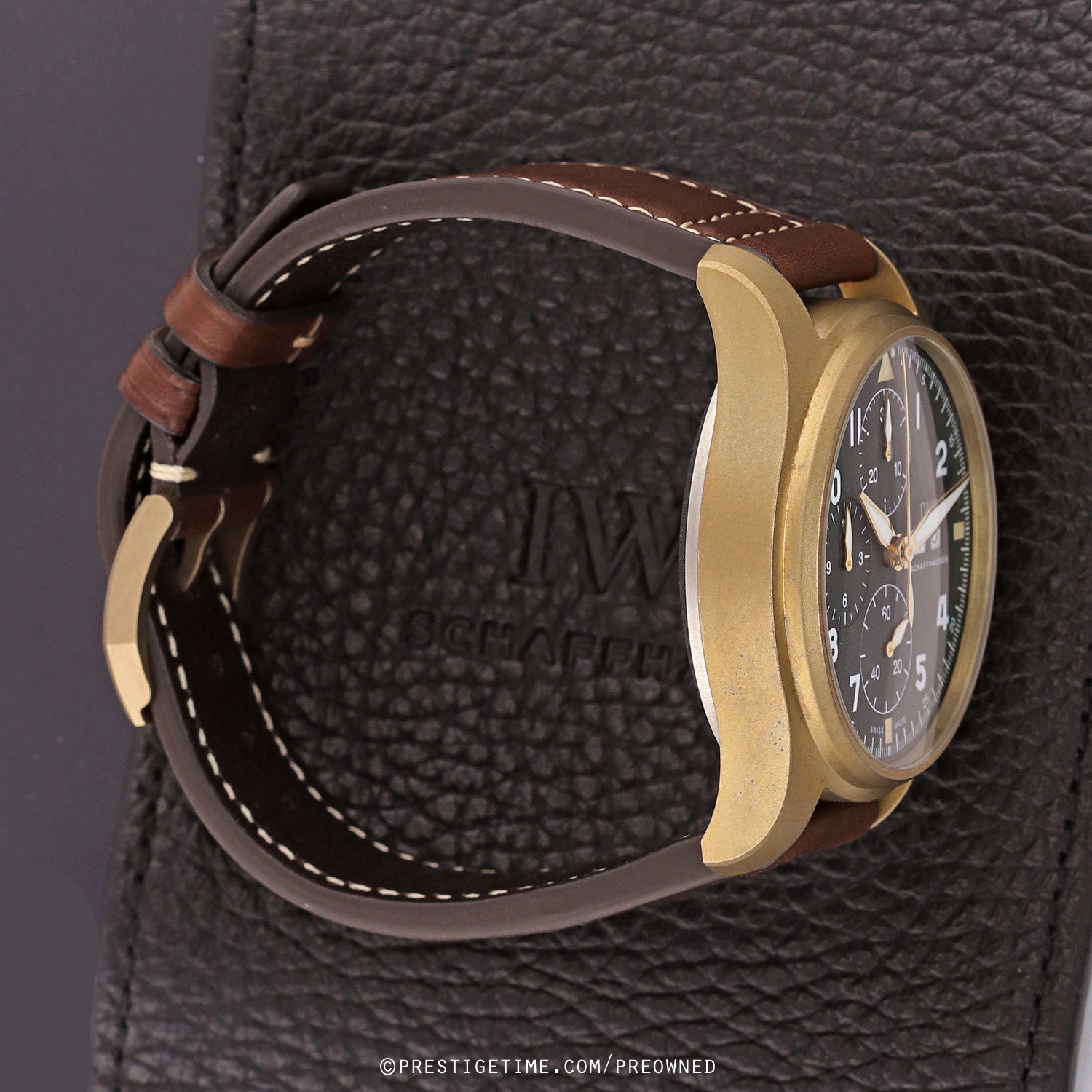 Pre-owned IWC Bronze Pilot's Watch Spitfire Chronograph 41mm iw387902