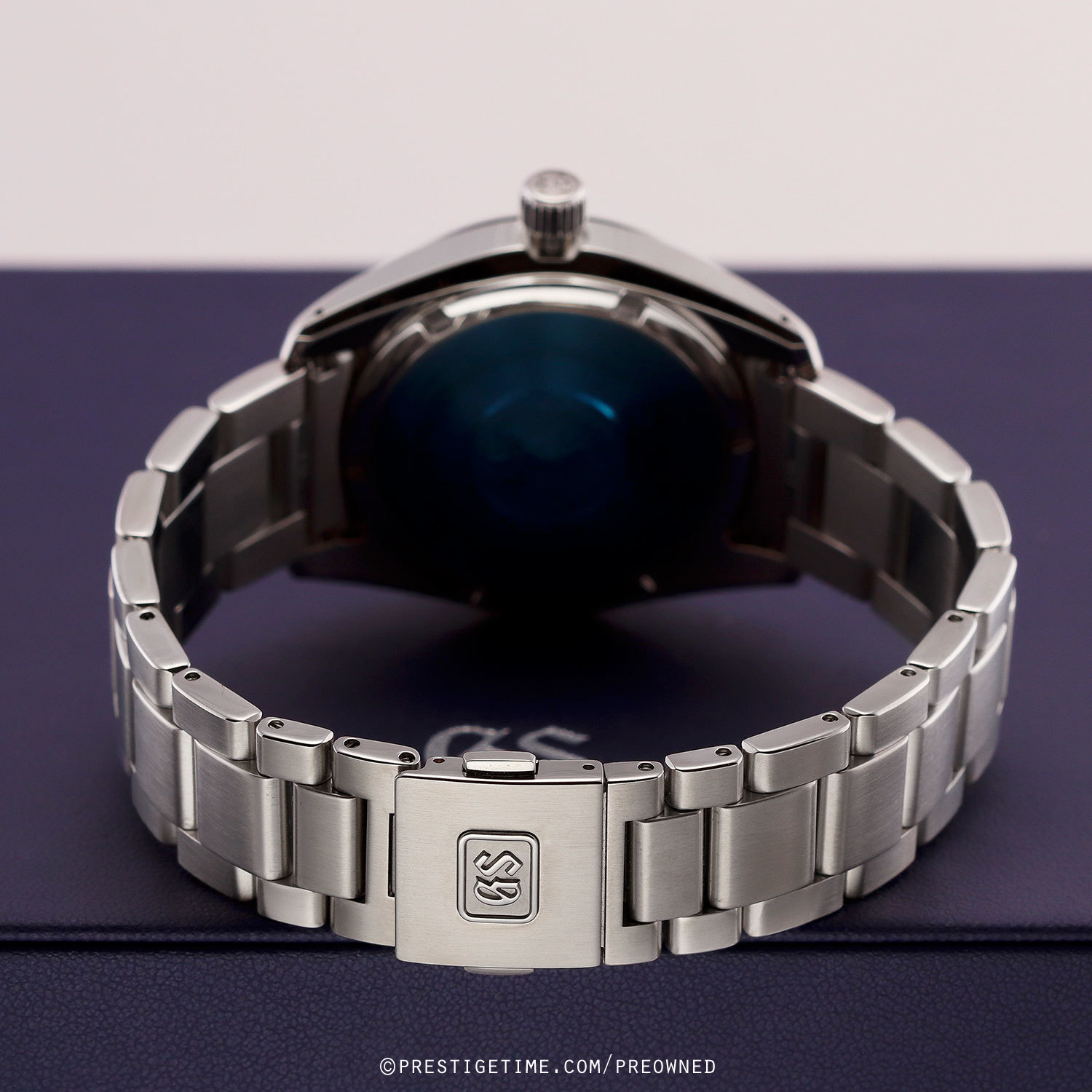 Pre-owned Grand Seiko Heritage Automatic Spring Drive 40mm sbga465 Kira ...