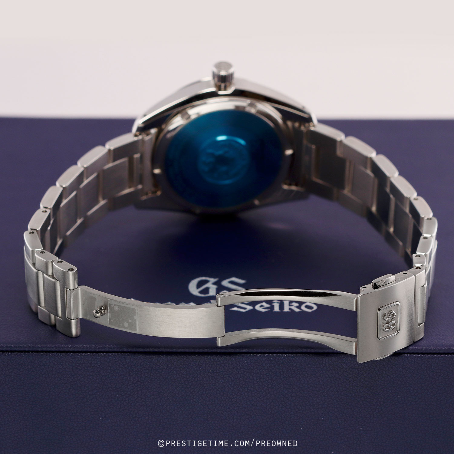 Pre-owned Grand Seiko Heritage Automatic Spring Drive 40mm sbga465 Kira ...