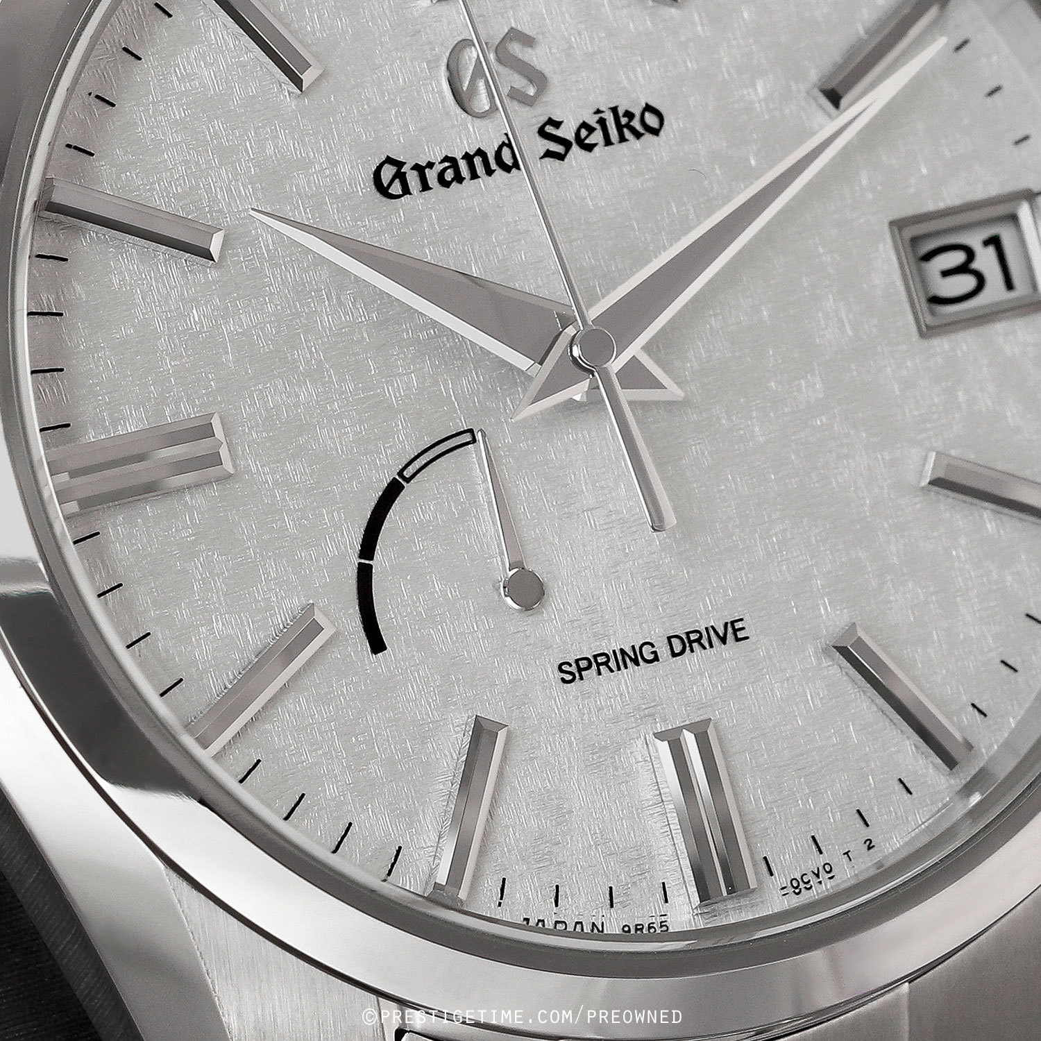 Pre-owned Grand Seiko Heritage Automatic Spring Drive 40mm sbga465 Kira ...