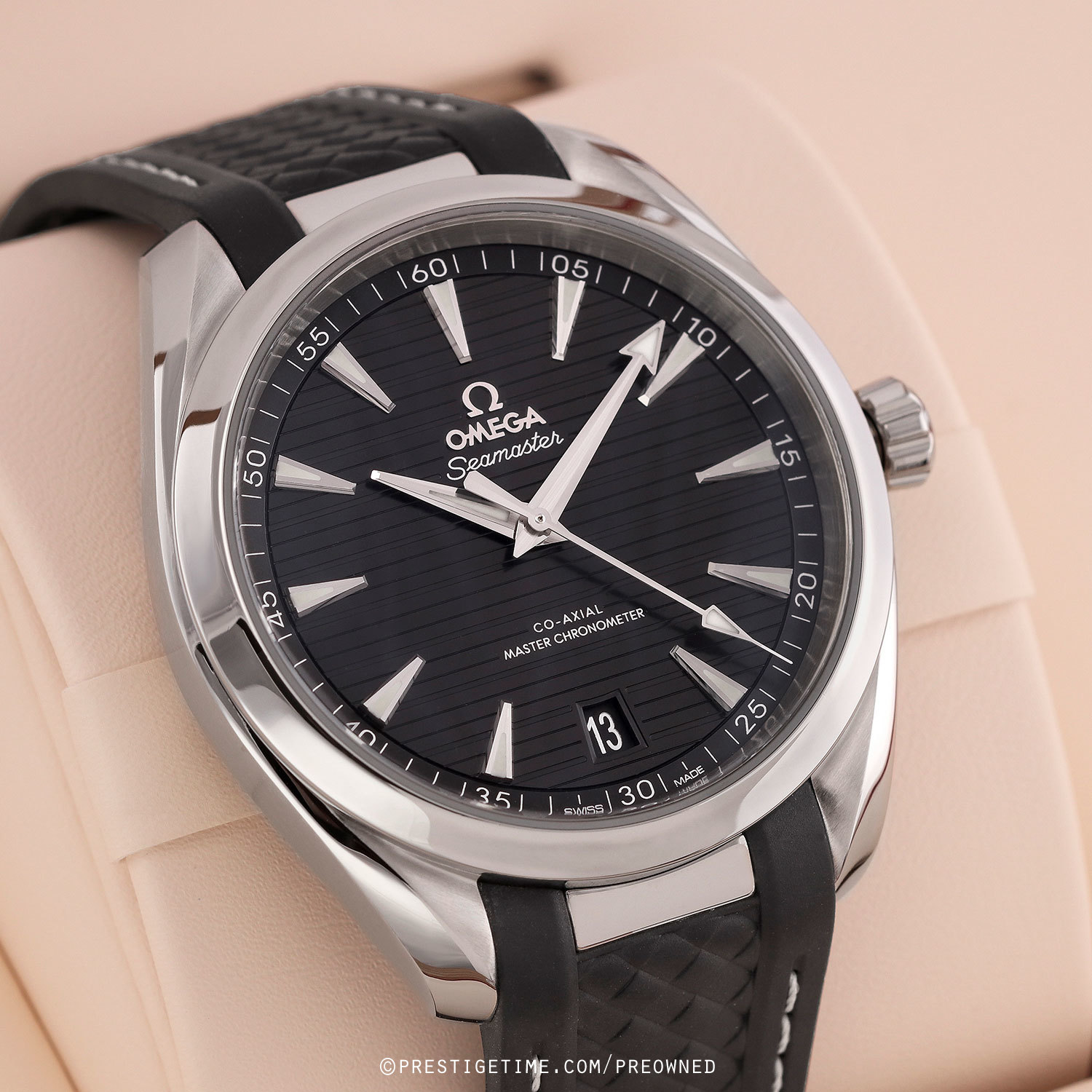 Pre-owned Omega Aqua Terra 150M Master Chronometer 41mm 220.12.41.21.01.001