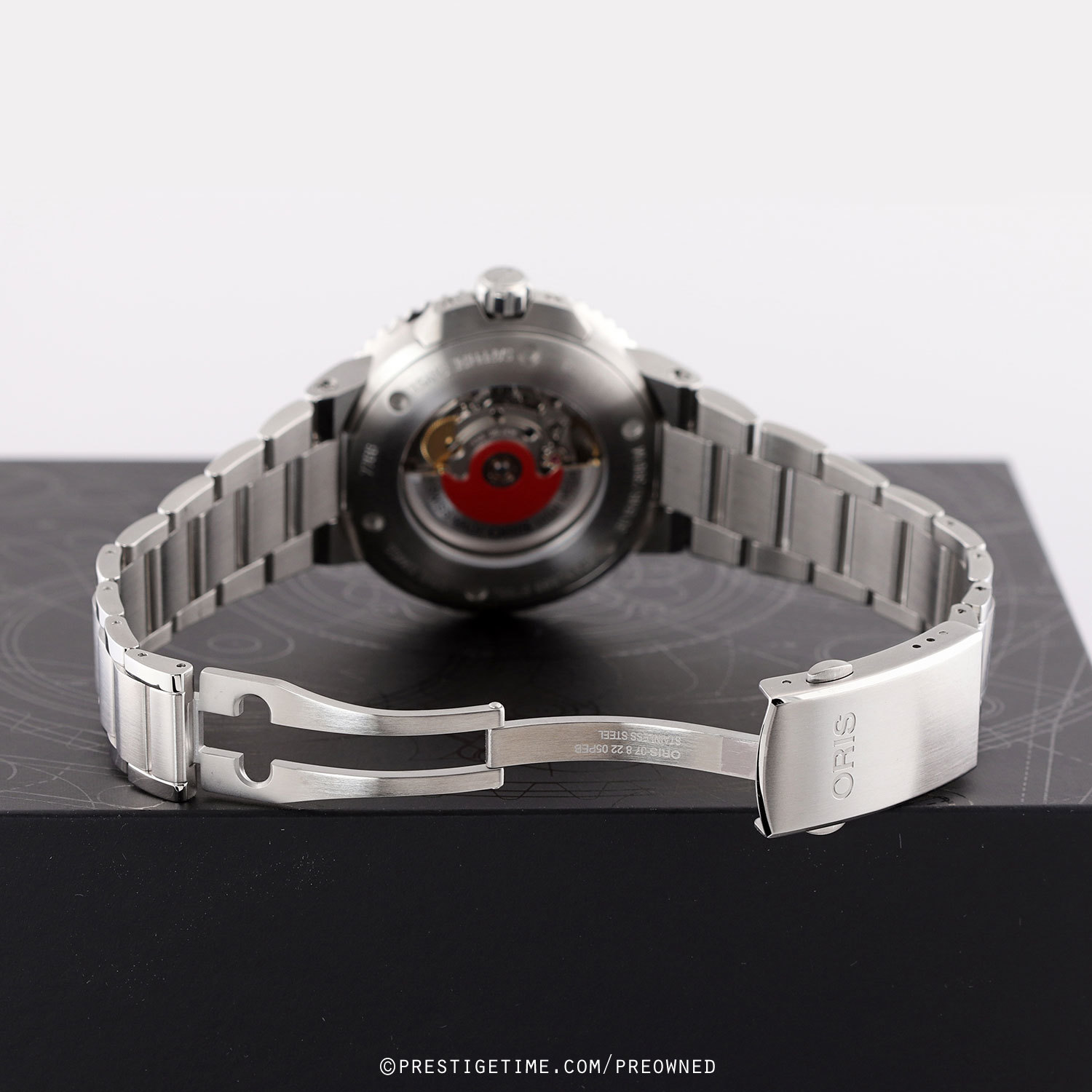 Pre-owned Oris Aquis Date 41.5mm 01 733 7766 4135-07 8 22 05PEB