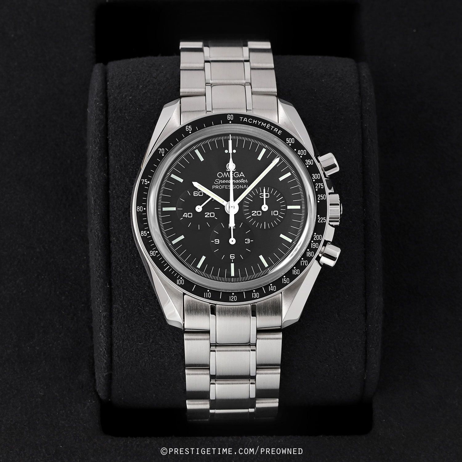 Pre-owned Omega Speedmaster Professional Moonwatch Sapphire Sandwich ...
