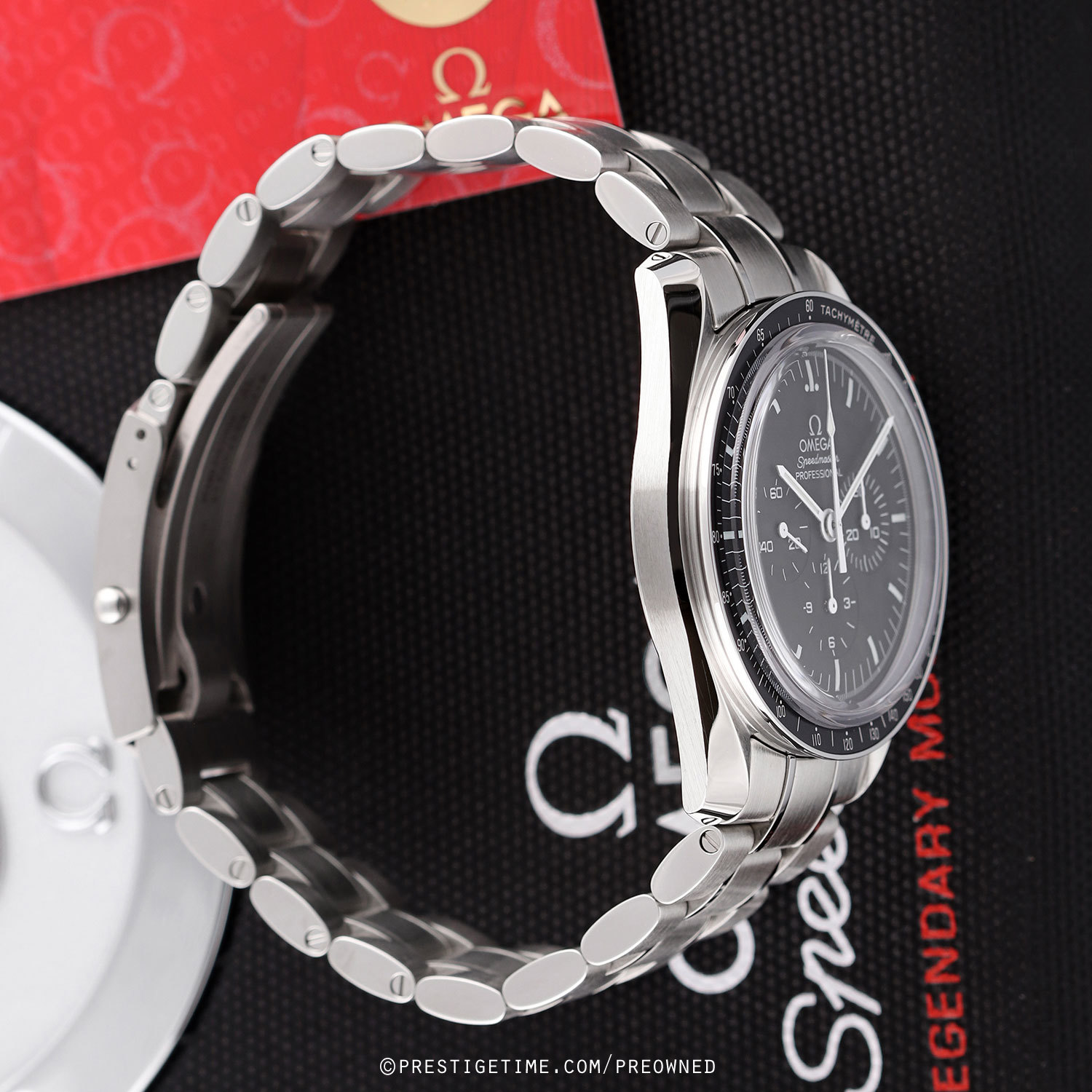 Pre-owned Omega Speedmaster Professional Moonwatch Sapphire Sandwich ...