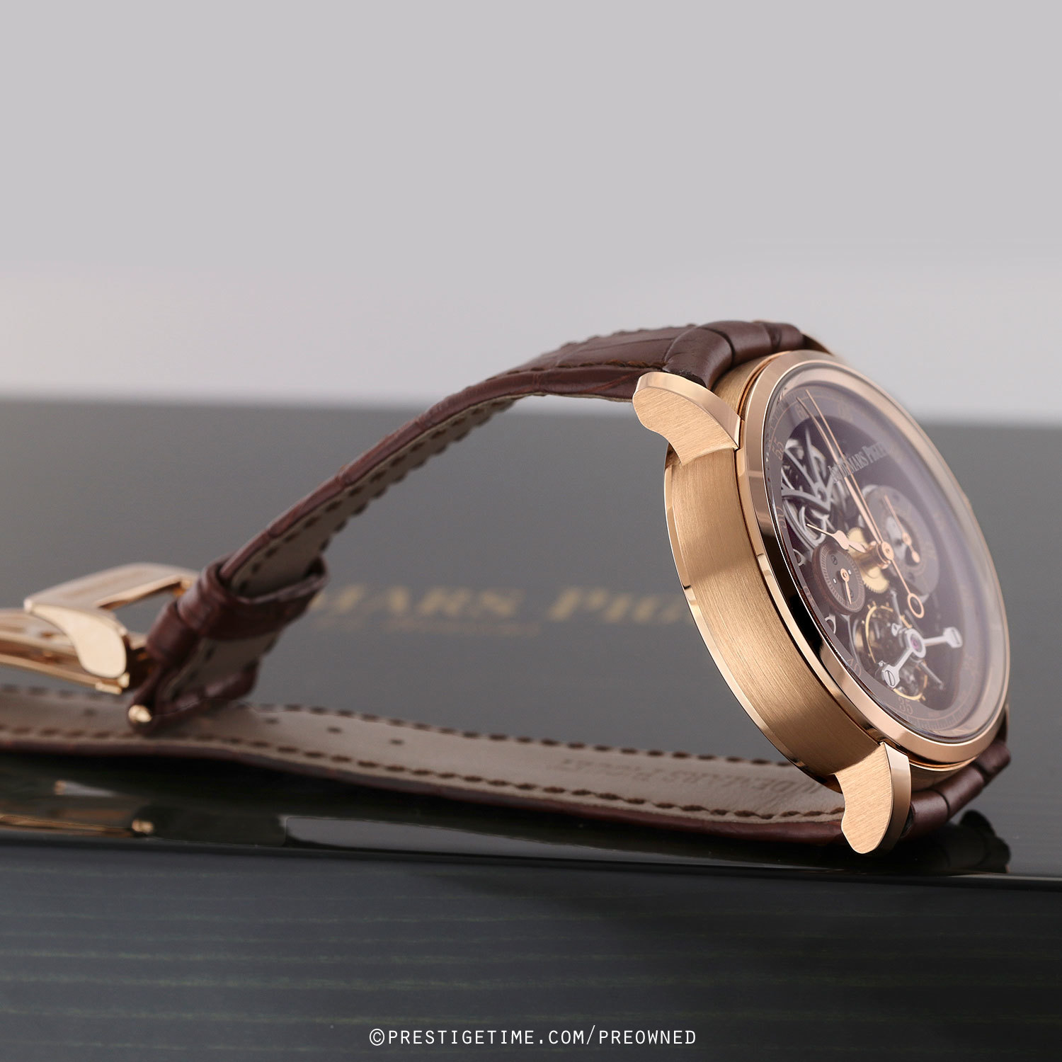 Pre-owned Audemars Piguet Jules Audemars Tourbillon Chronograph ...