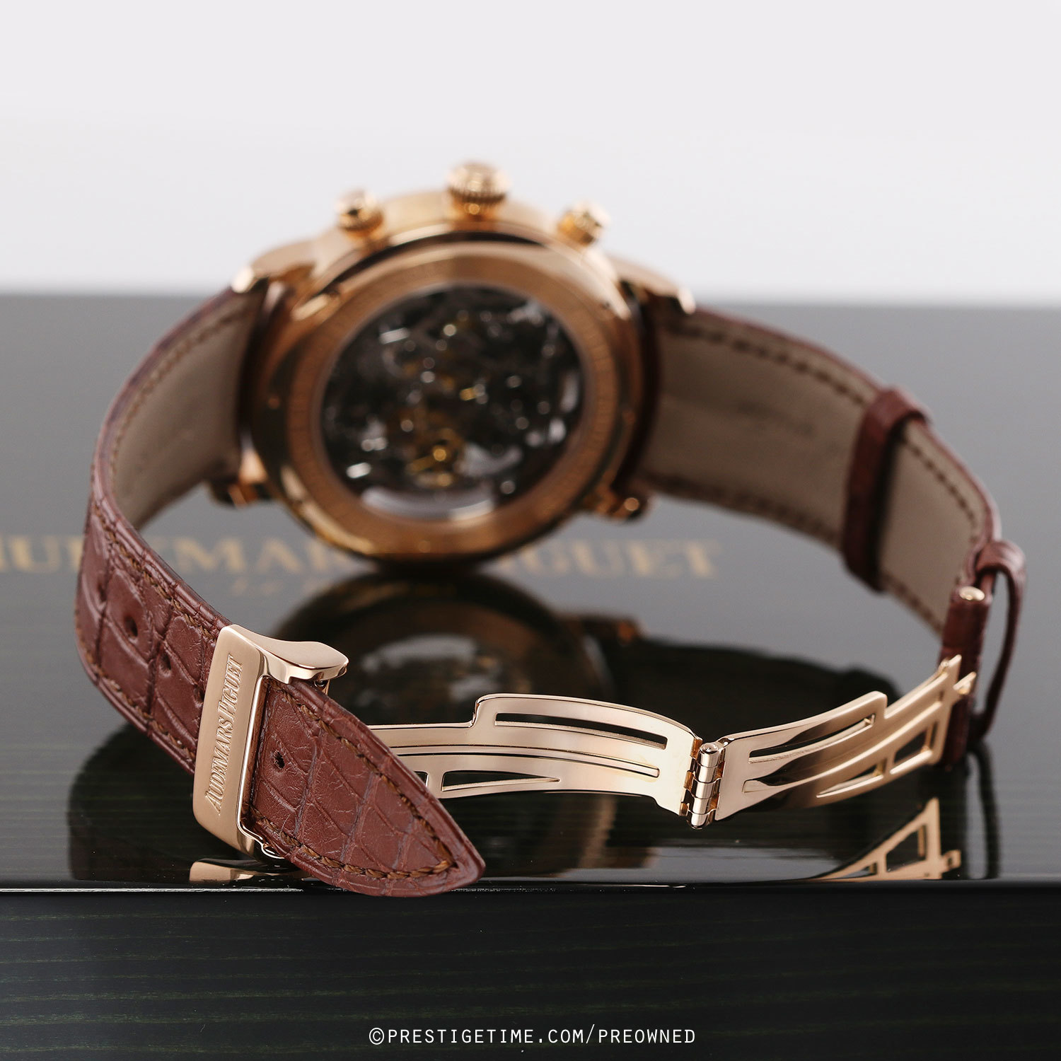 Pre-owned Audemars Piguet Jules Audemars Tourbillon Chronograph ...