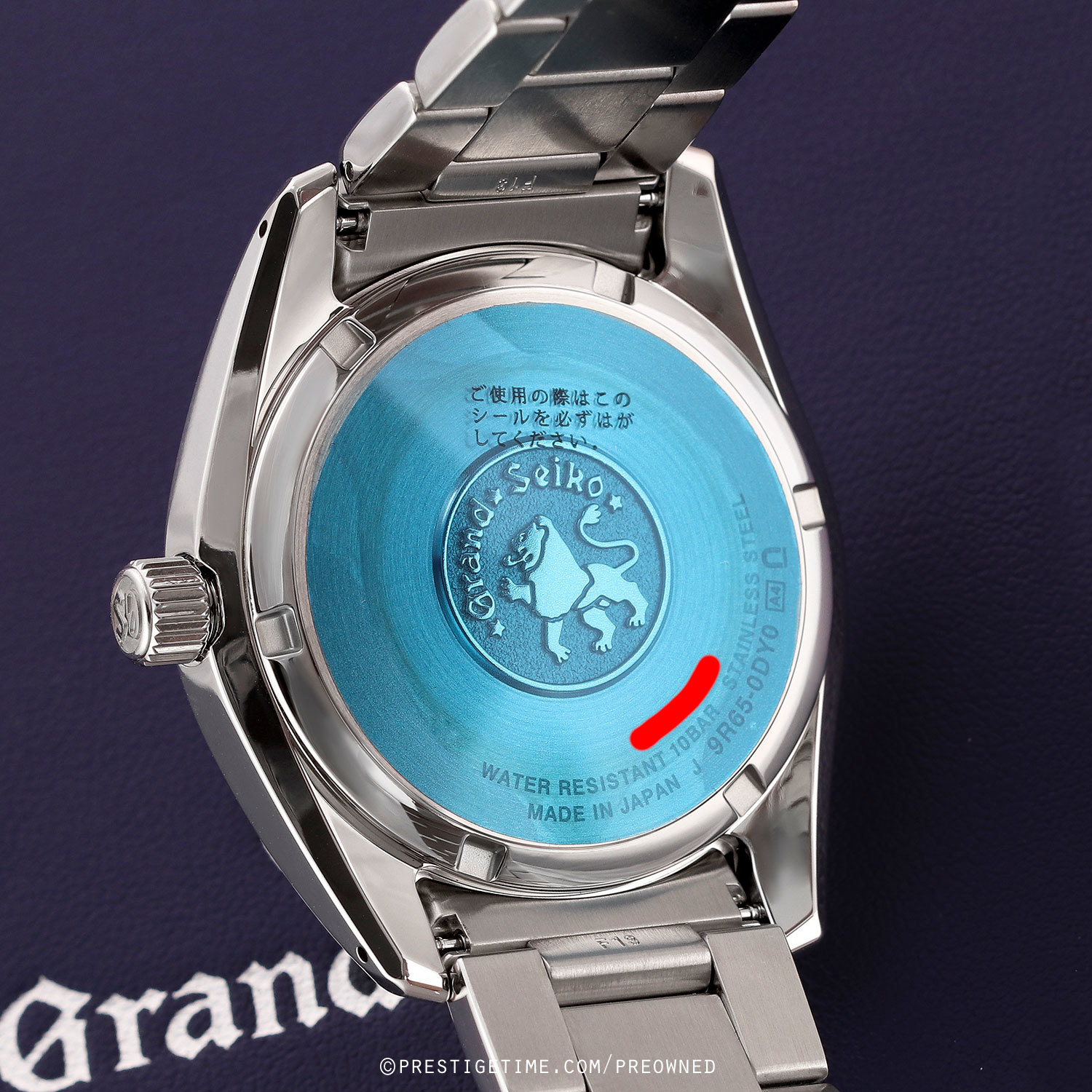 Pre-owned Grand Seiko Heritage Automatic Spring Drive 40mm sbga465 Kira ...