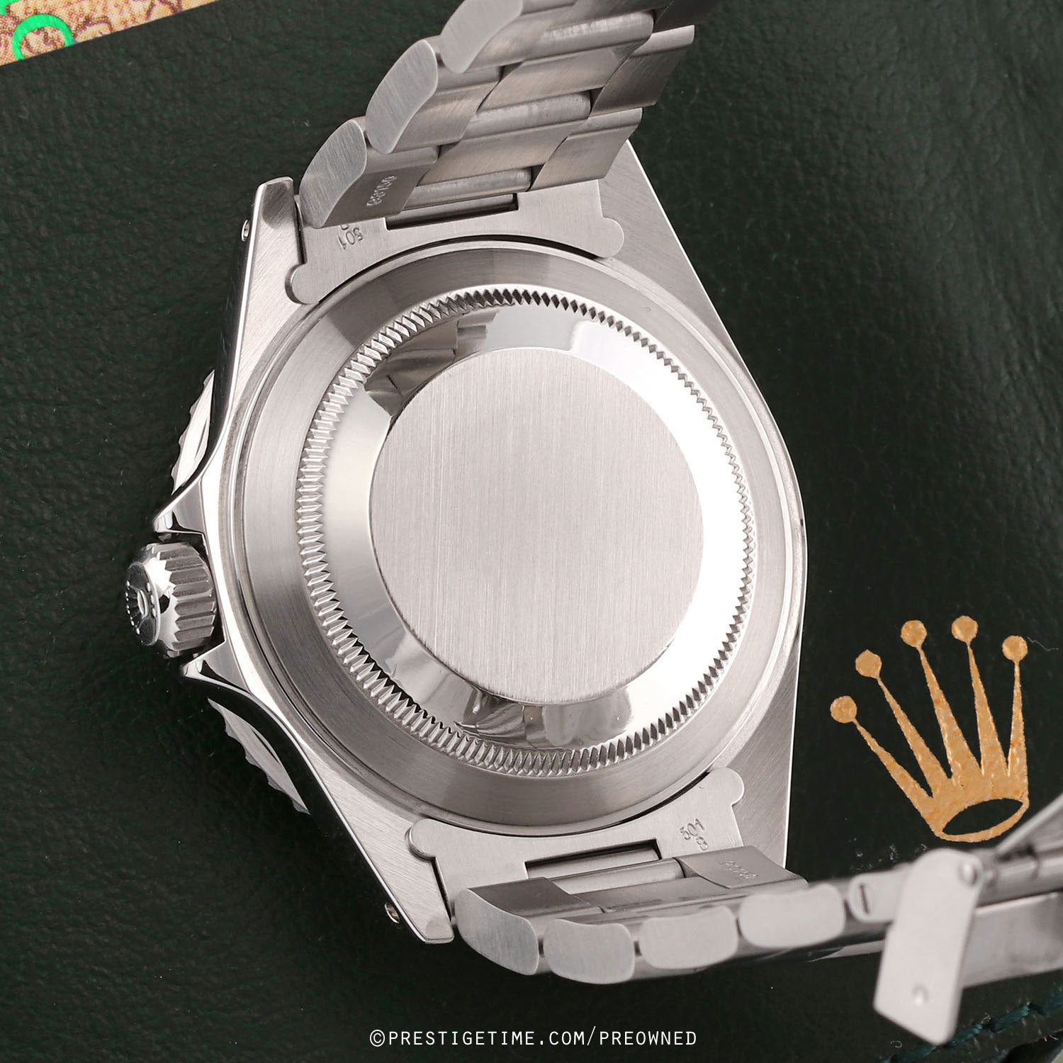 Pre-owned Rolex FACTORY SERVICED Submariner Date 40mm 16610 S Serial