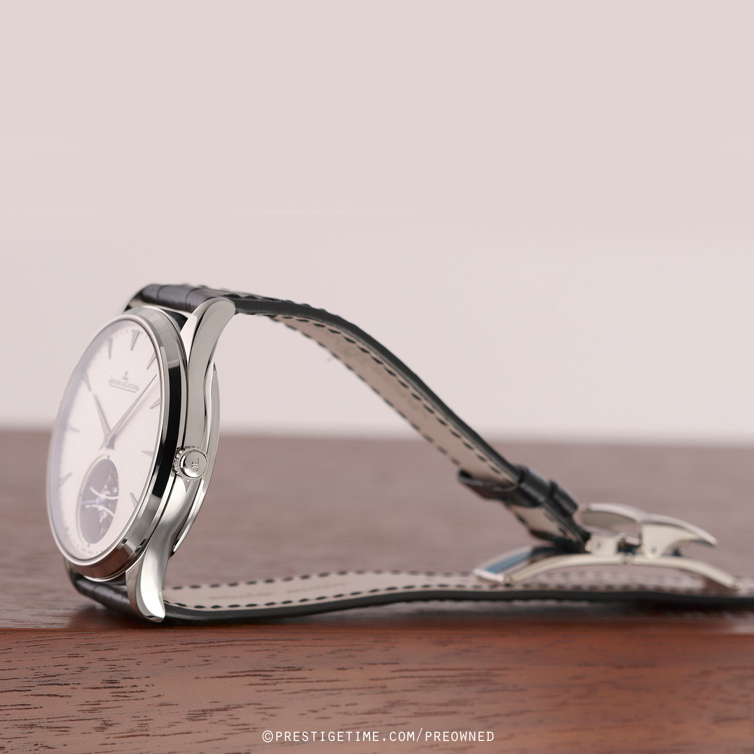 Pre-owned Jaeger LeCoultre Master Ultra Thin Tourbillon 40mm 1323420